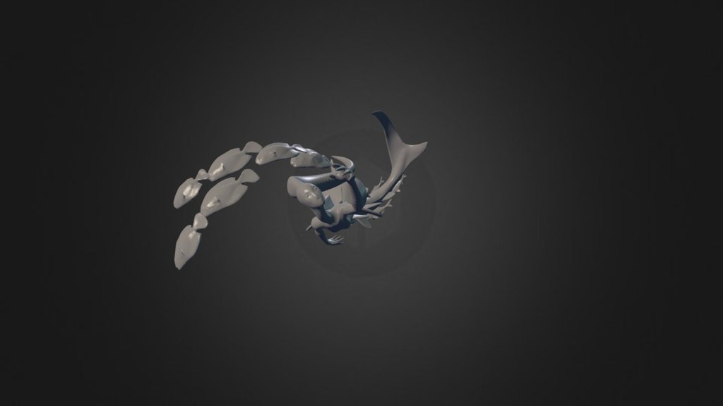 Mermaid WIP - 3D model by natestorm [5af1897] - Sketchfab