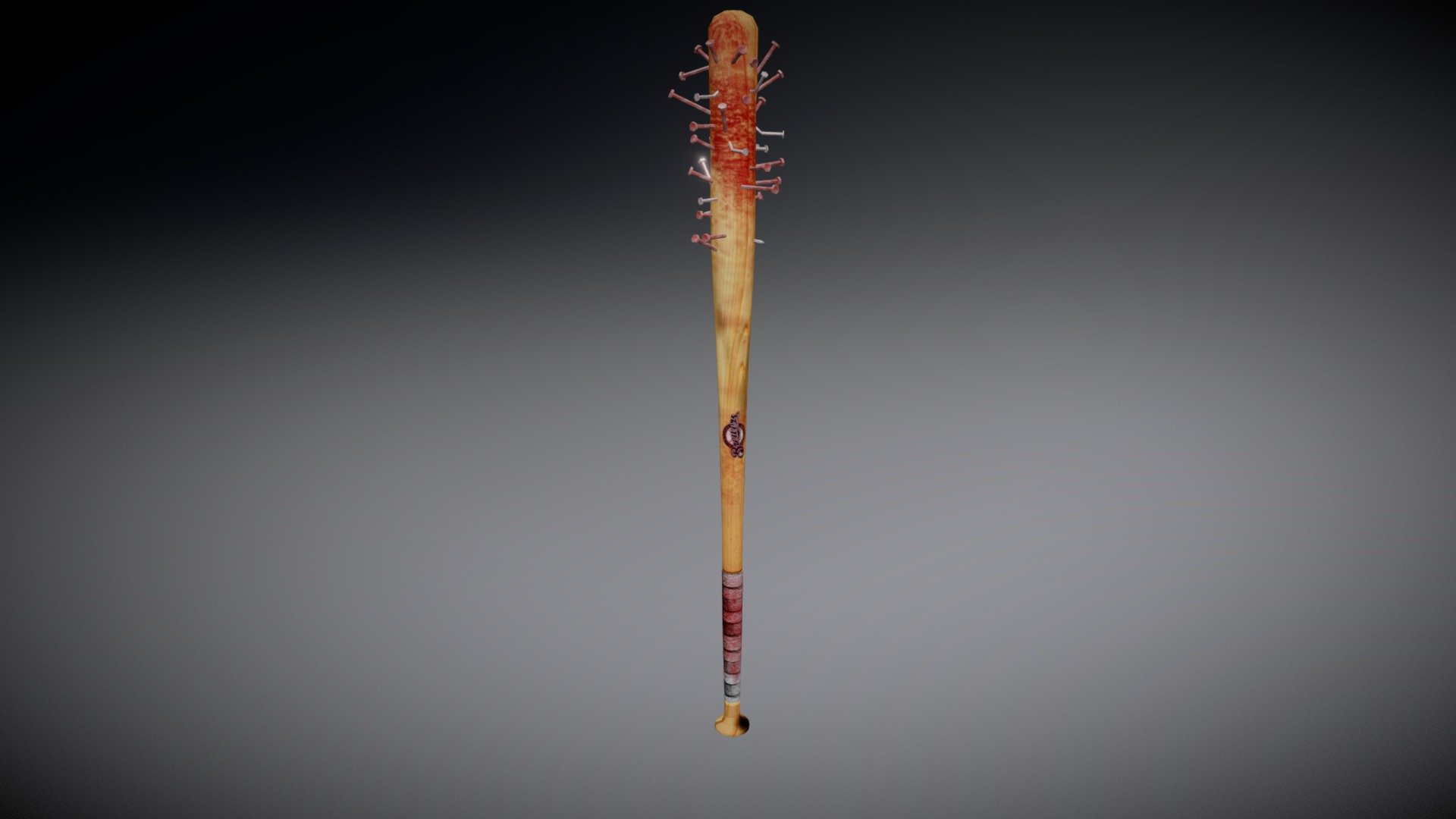 Baseball bat weapon - 3D model by tobalsomo [5af2383] - Sketchfab