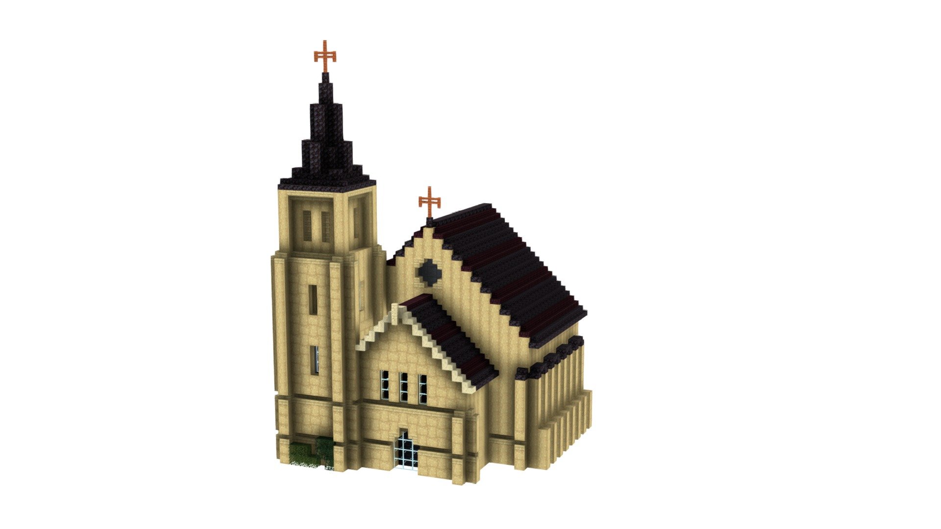 Albury Reimagined - St Matthews - Download Free 3D model by Colbey ...