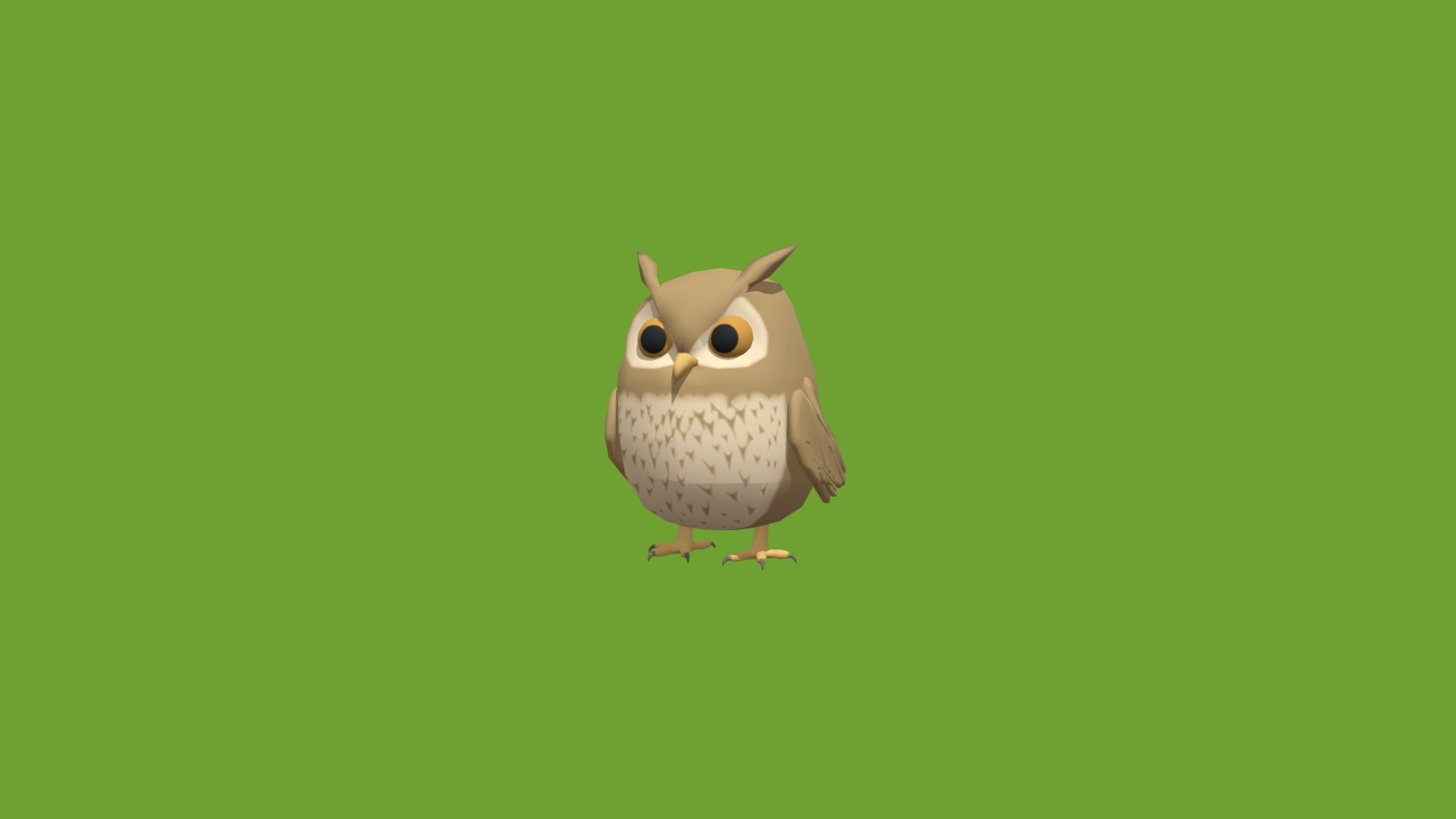 Owl 3D for Unity - 3D model by Sigmoid Button Assets (@sigmoidbutton ...