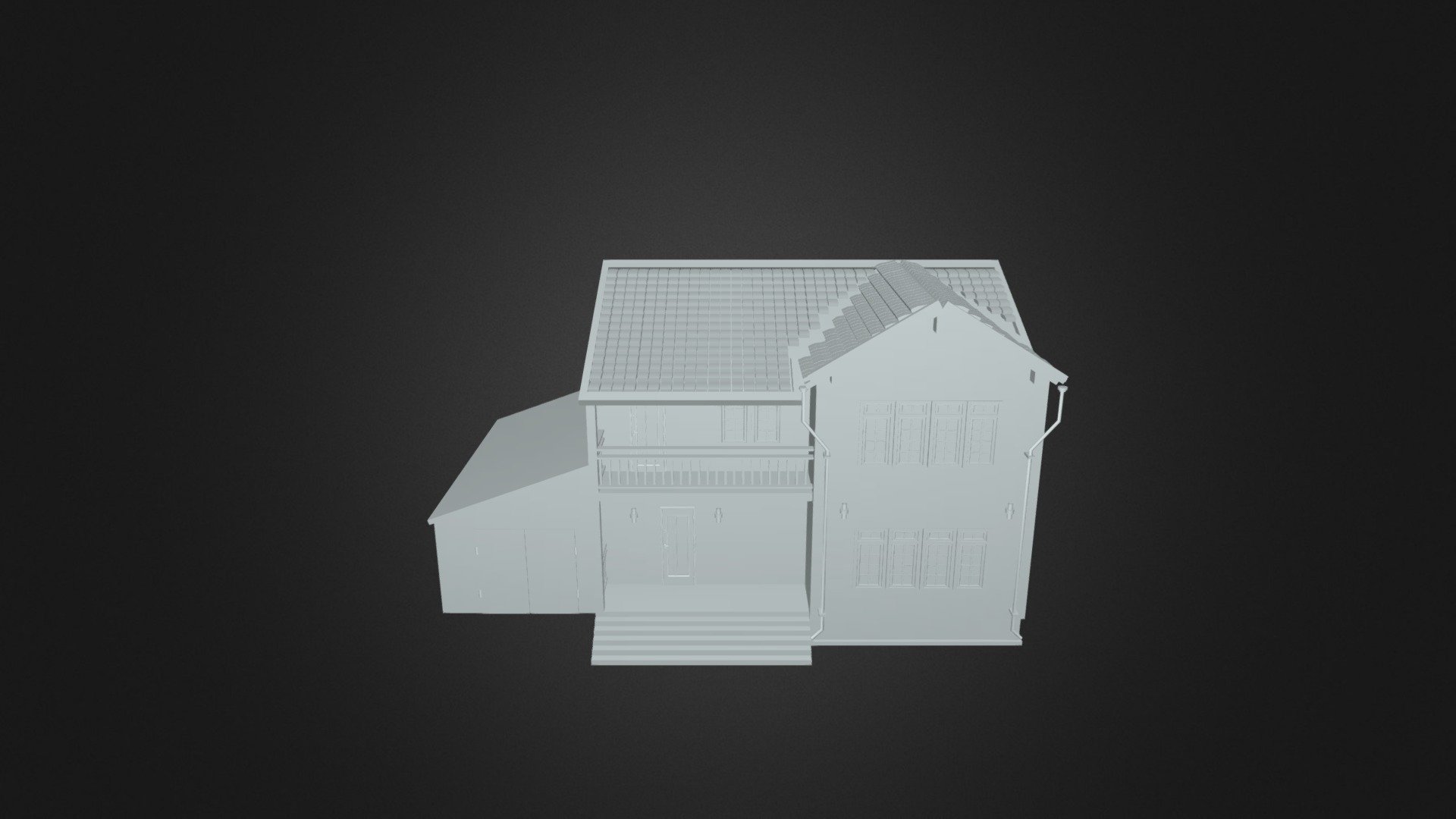 The Country House - 3D model by Alex Hoff (@AlexHoff) [5af4eca] - Sketchfab