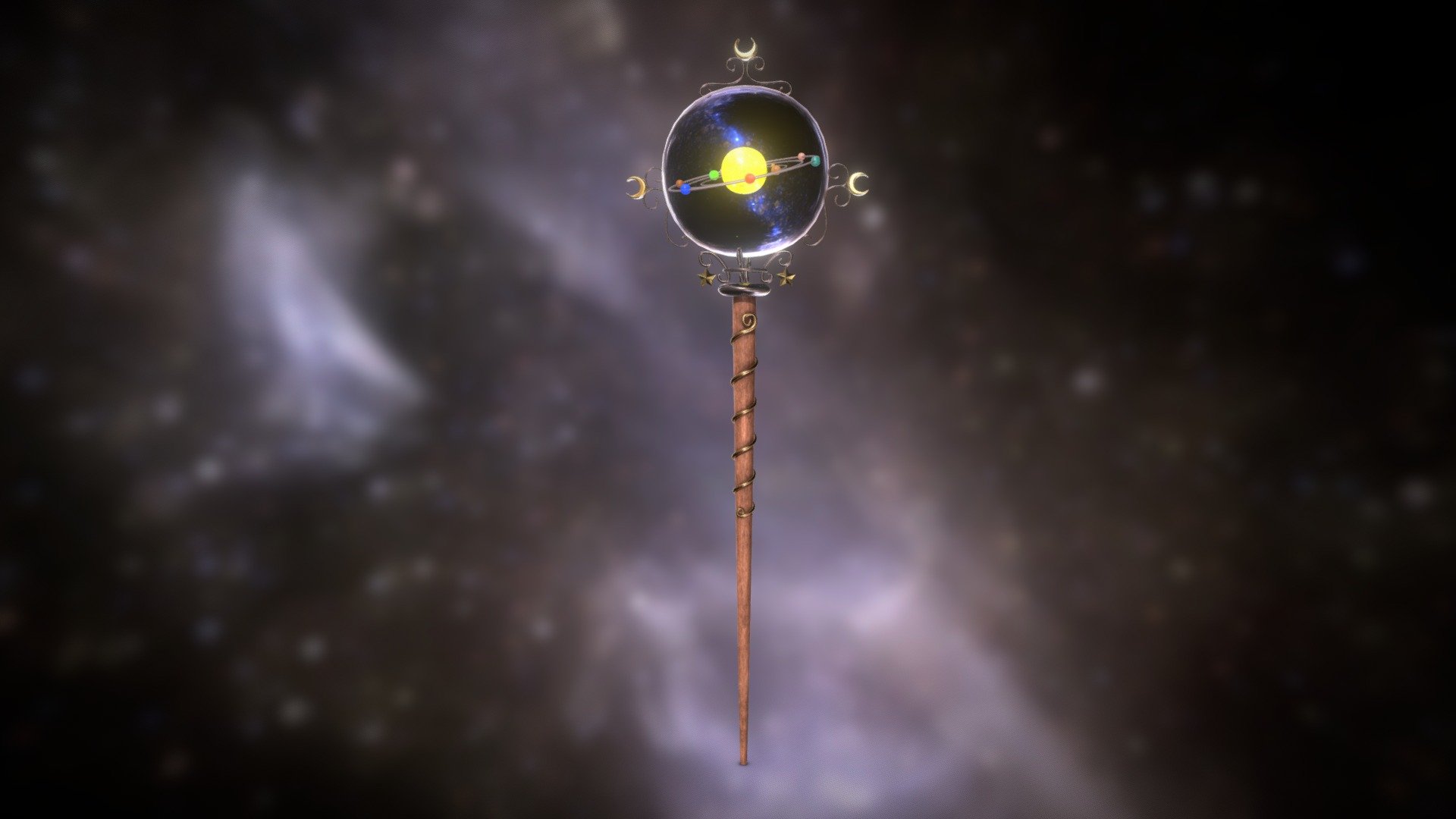 Wand Model - Download Free 3D model by Danielle_Art55 (@Danielle ...
