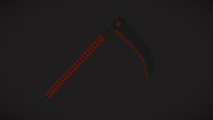 Minecraft-scythe 3D models - Sketchfab