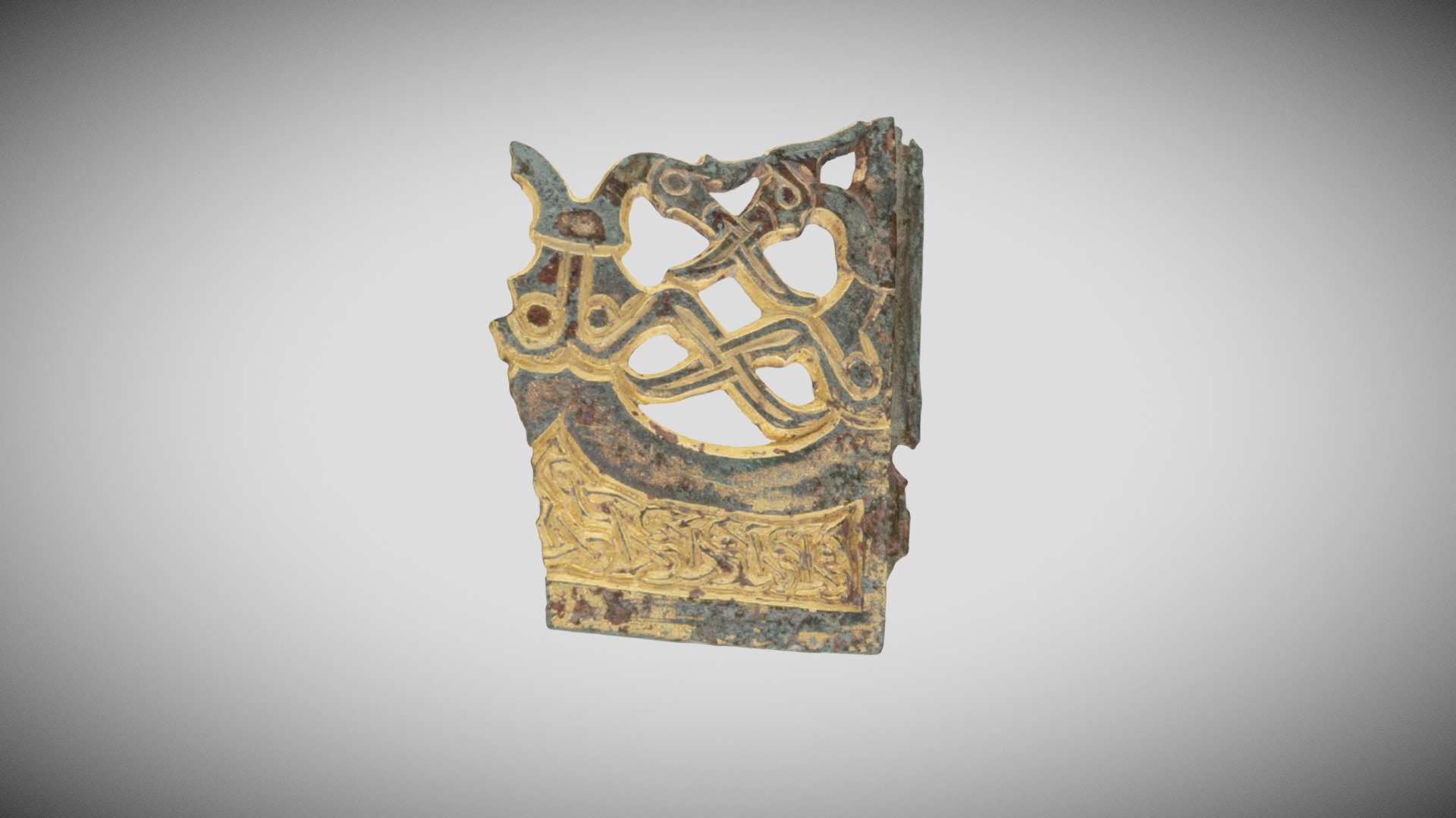 Bronze detail, Salme Viking ship burials - 3D model by Archaeovision ...