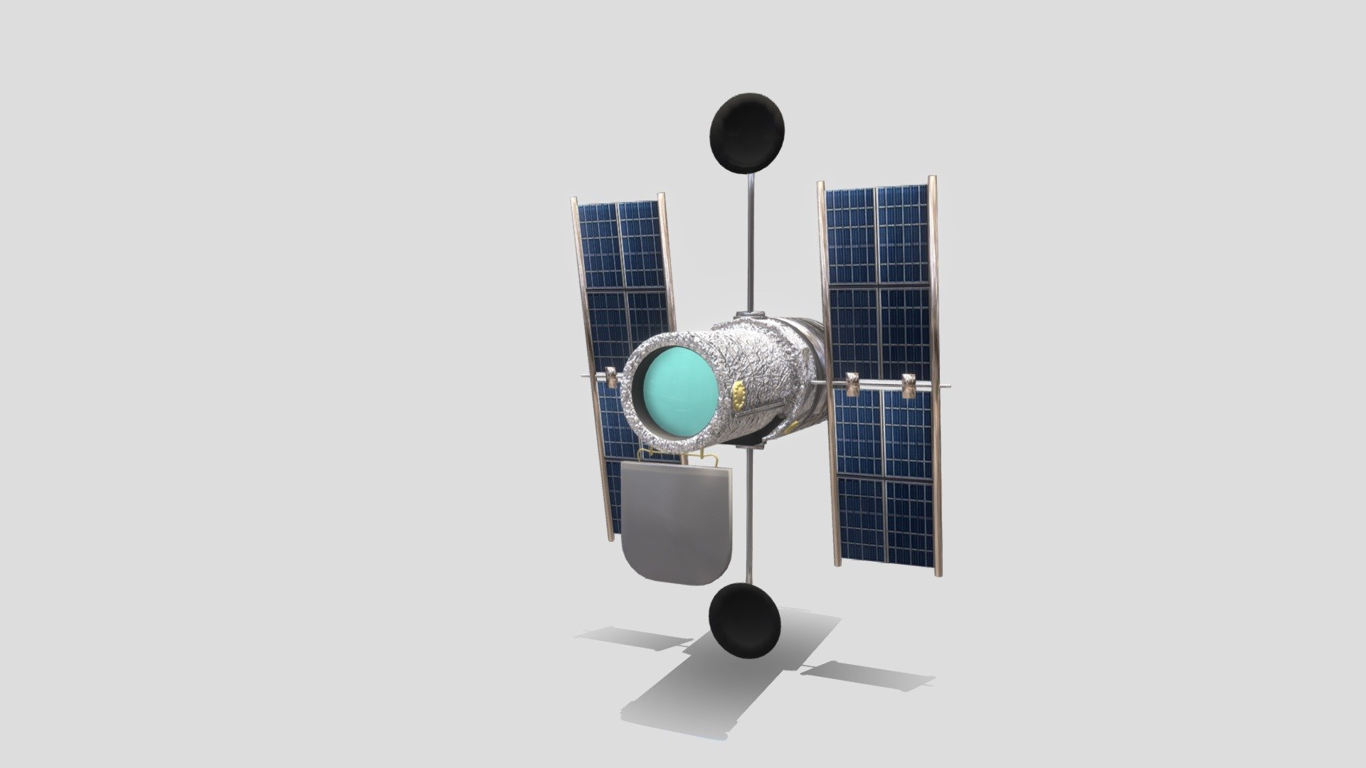 Hubble - Download Free 3D model by illidroid [5af8ebf] - Sketchfab