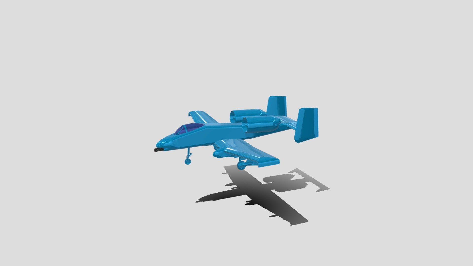 A-10 Thunderbolt (2) - Download Free 3D model by Warfare (@warfare34 ...