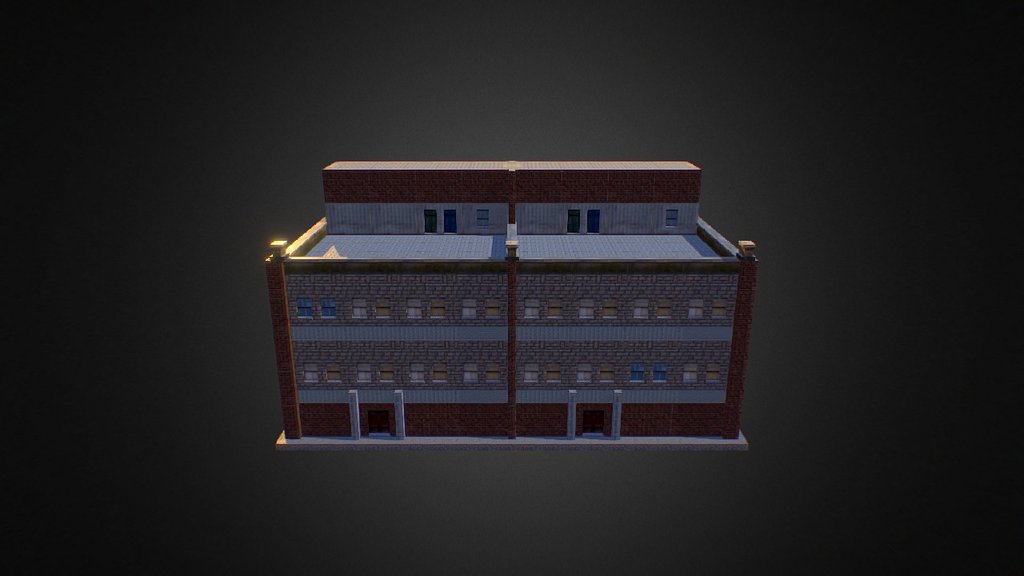 Modular Building - 3D model by dani.de.francisco [5af9375] - Sketchfab