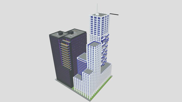 Minecraft_build 3D models - Sketchfab