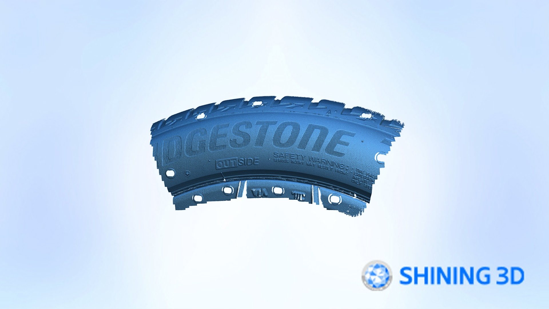 Fine Details on Tire Surface - Download Free 3D model by SHINING 3D ...