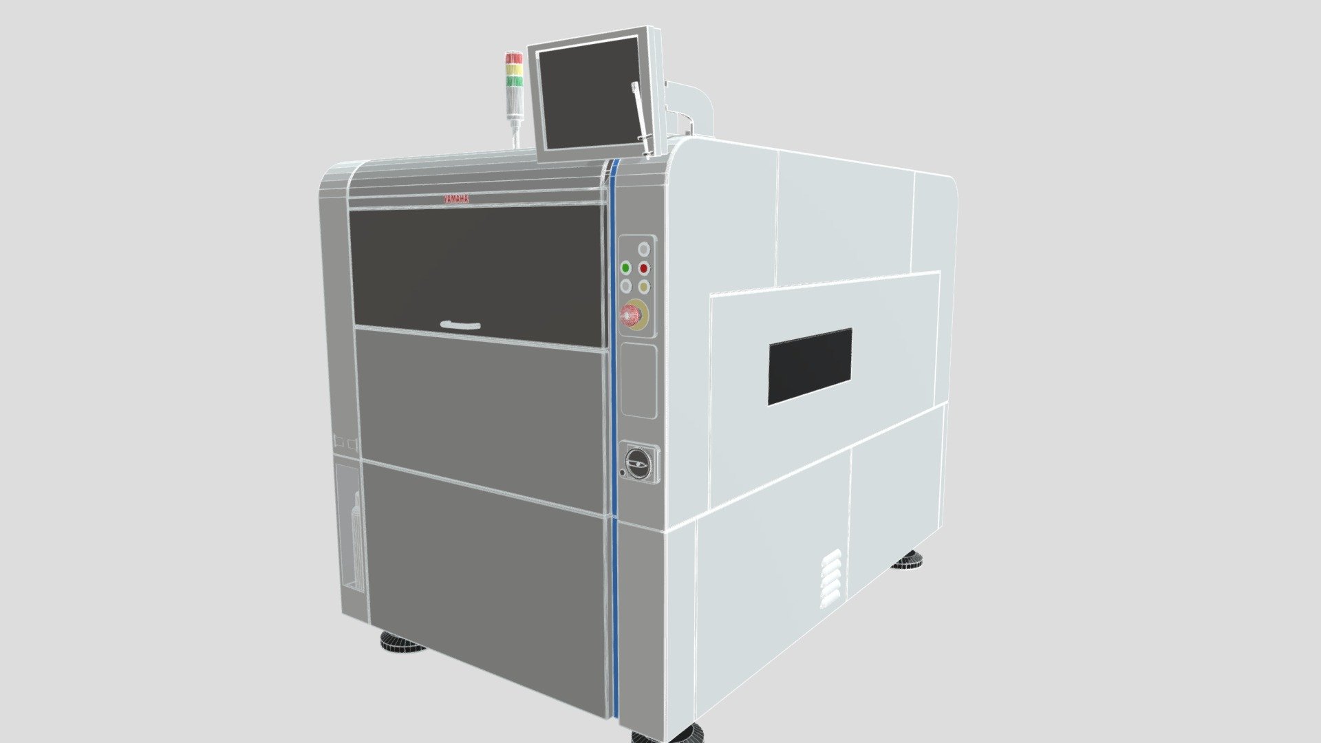 Yamaha YCP10 High-Performance Compact Printe - 3D model by Abdalla ...