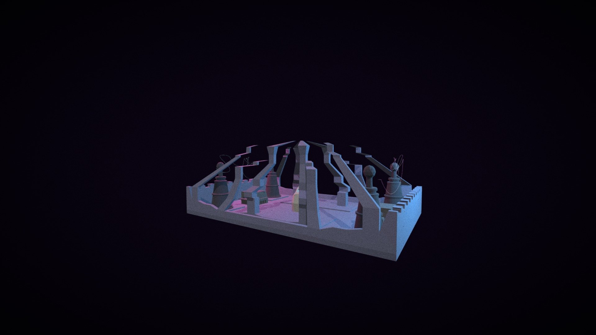 Space Level Design - Speed Model - 3D model by jamesinwicklow [5afae57 ...