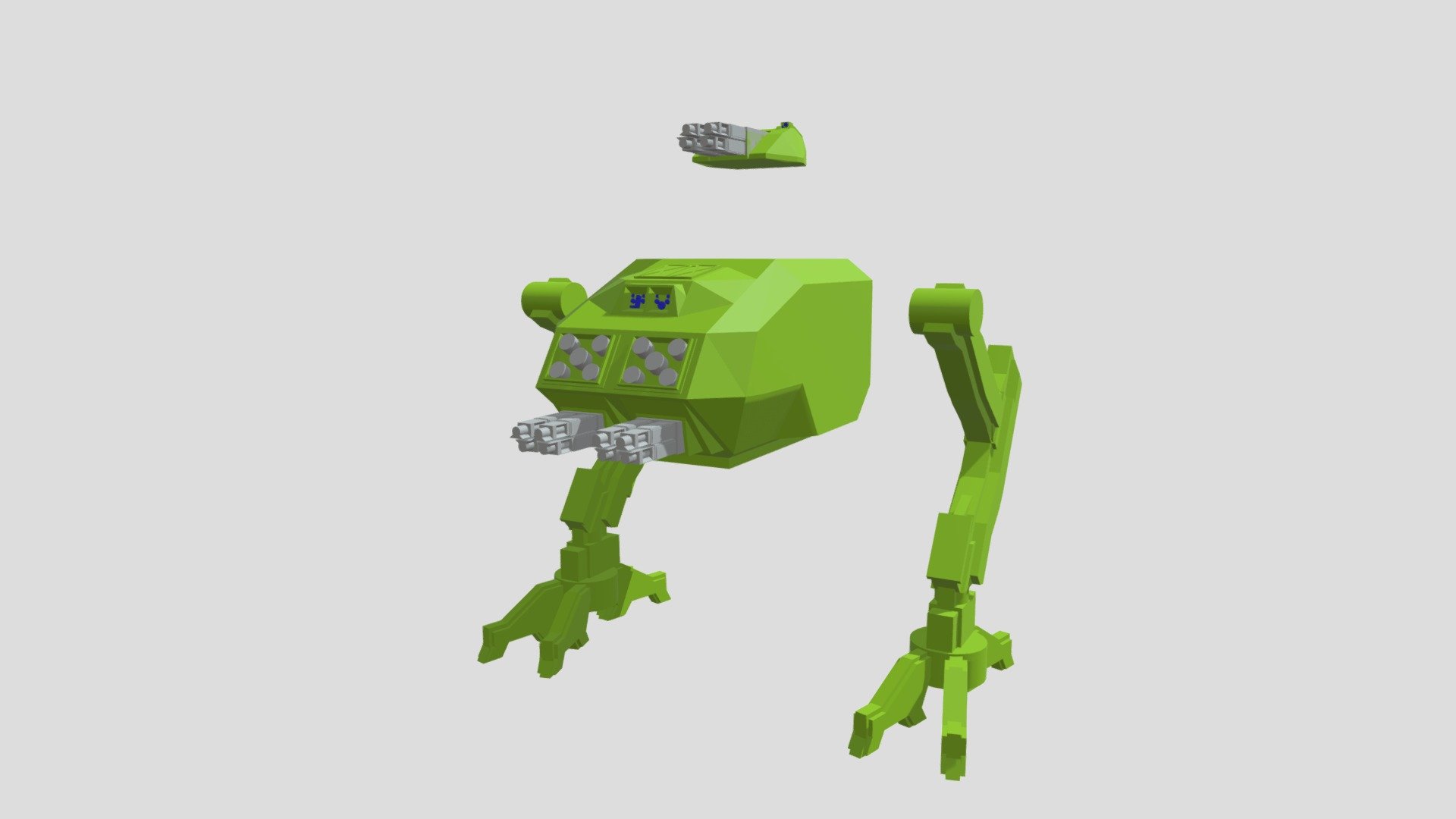mech walker - 3D model by 3dtankfactory [5afd40b] - Sketchfab
