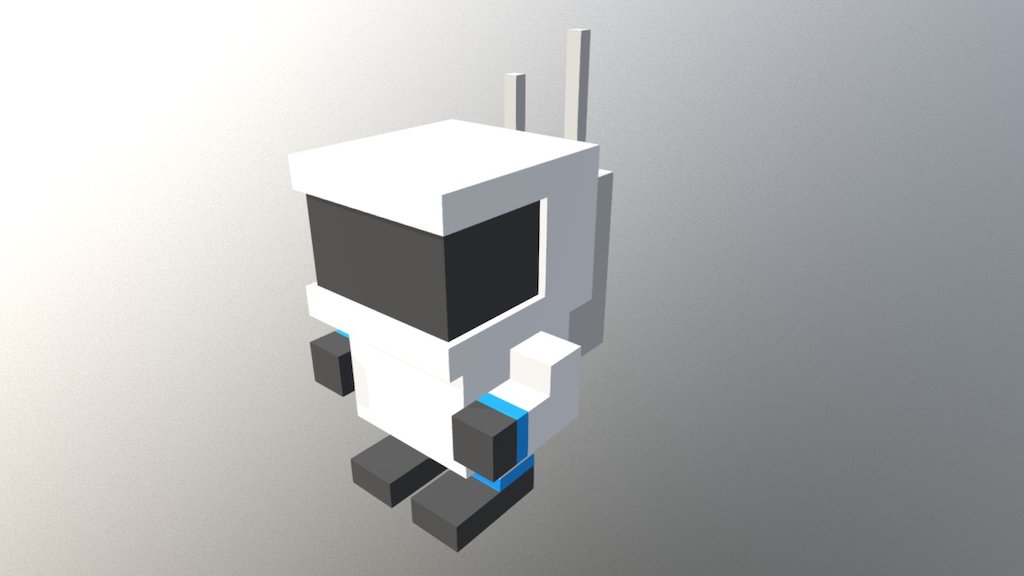 Voxel Astronaut - 3D model by daviddickball [5aff21d] - Sketchfab
