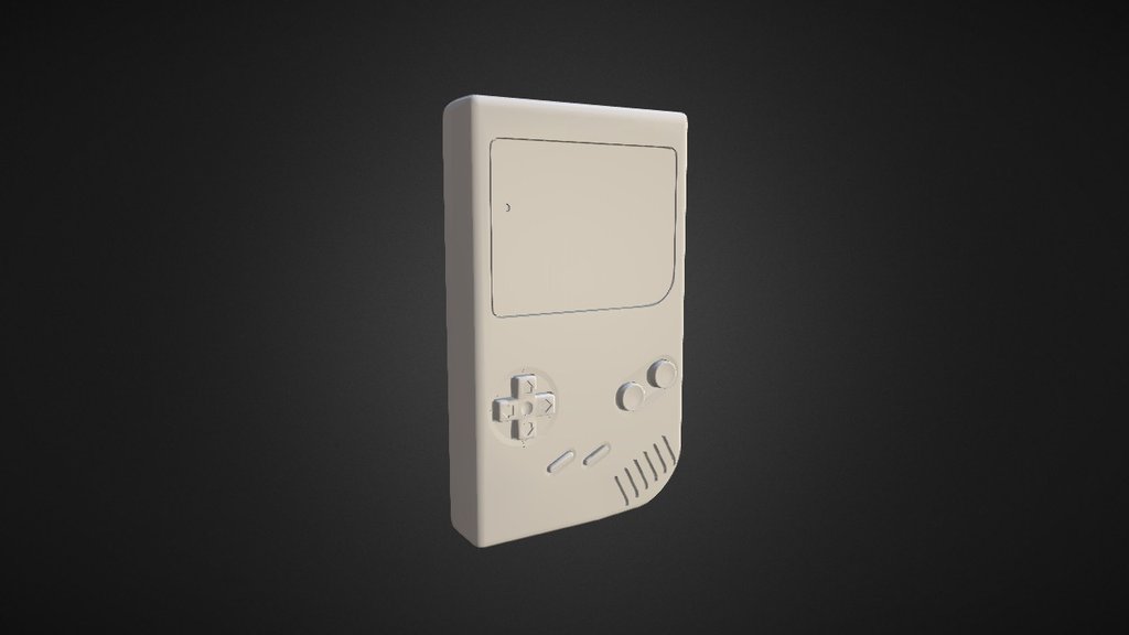 Original Game Boy - 3D model by MarcRichmond [5affe52] - Sketchfab