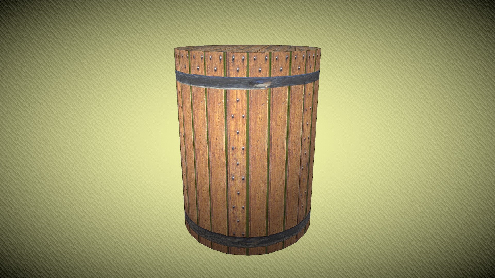 Barrel - Download Free 3D model by archmoon (@achmoon) [5b0034c ...