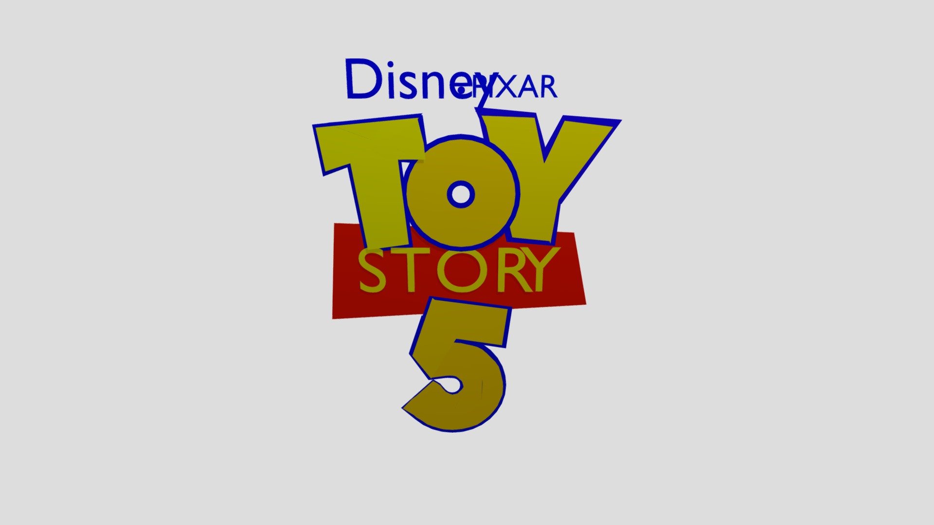 My Toy Story 5 Logo Model - Download Free 3D model by Cole The Movie ...