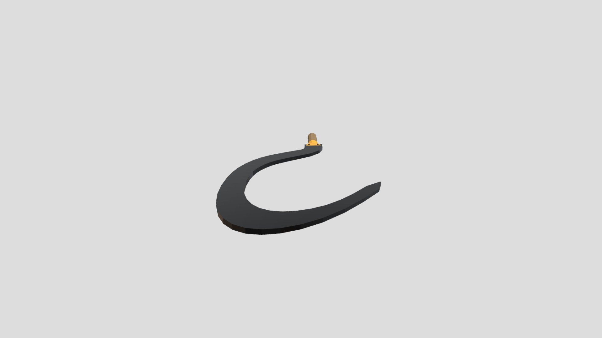 Low Poly Sickle - 3D model by saboehnke [5b0079a] - Sketchfab