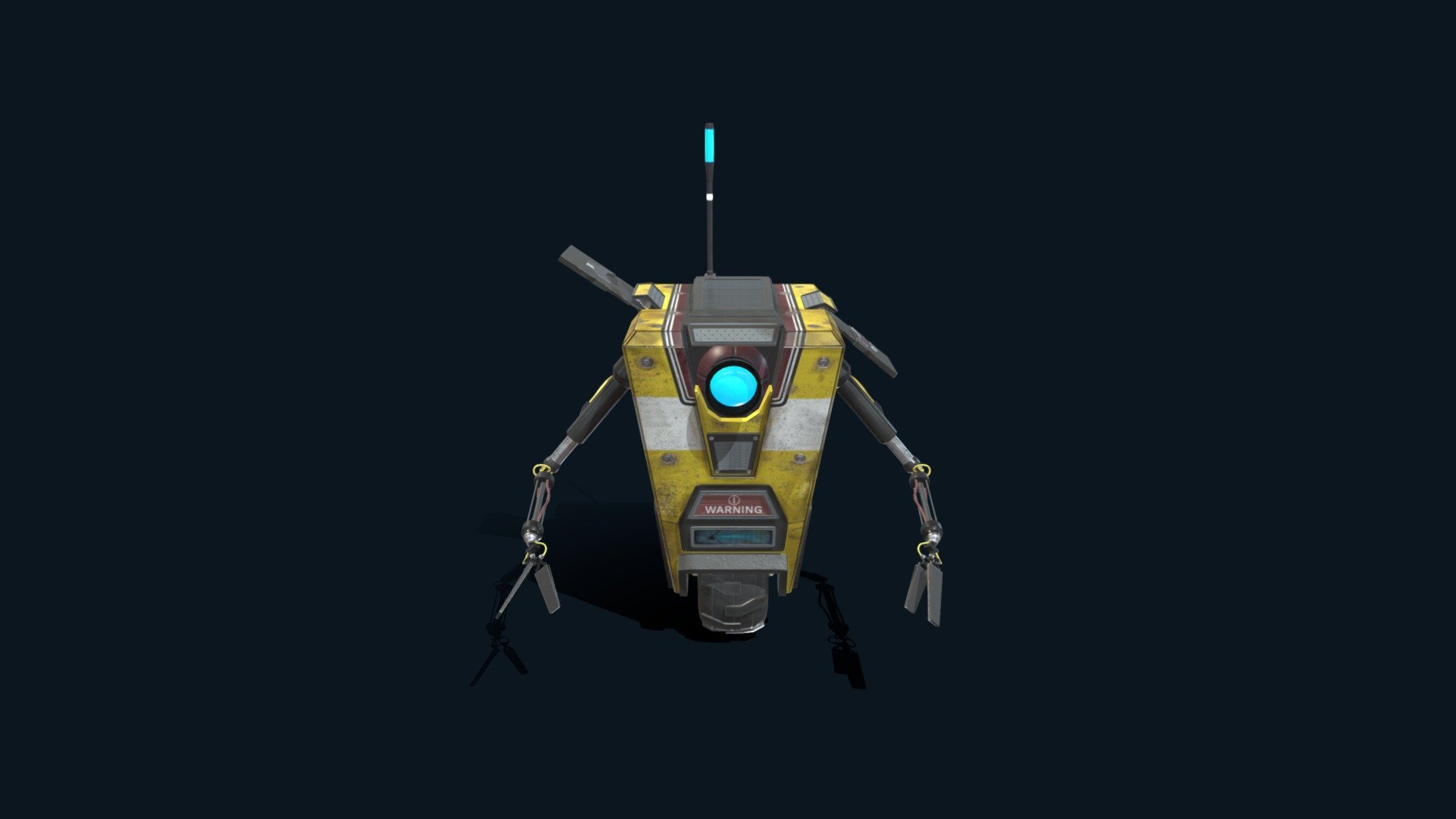 Claptrap model - 3D model by BDA_inc [5b00908] - Sketchfab