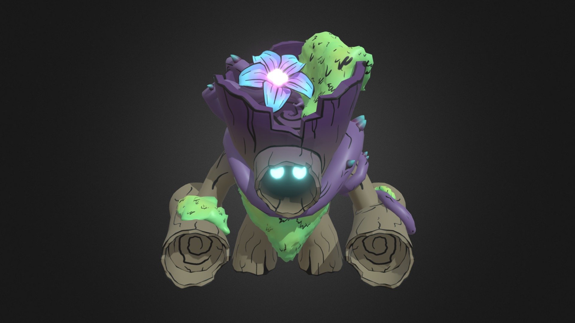 Tronqui - Forest enemy - 3D model by varumora [5b00aed] - Sketchfab