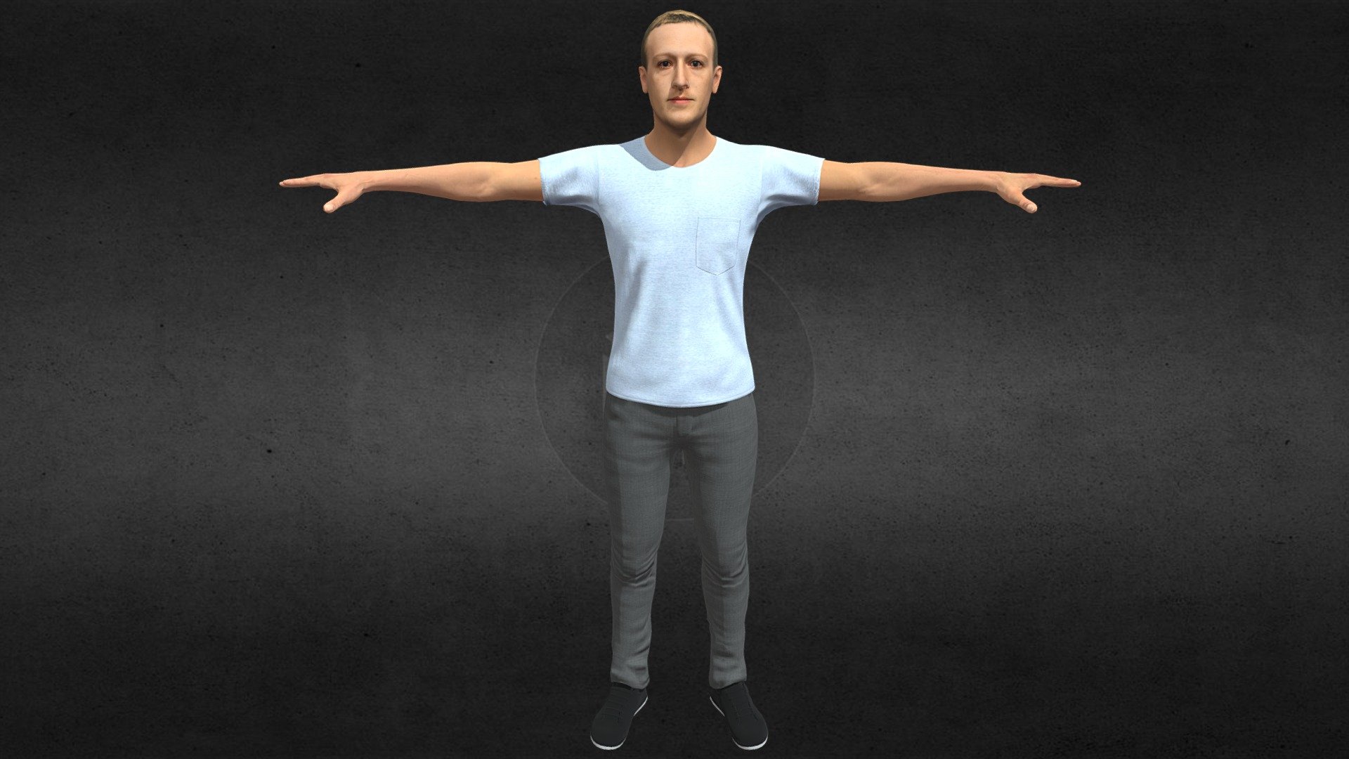 Mark Zuckerberg Avatar - 3D model by Jasnoor Singh🔺 (@jasnoor.harry ...