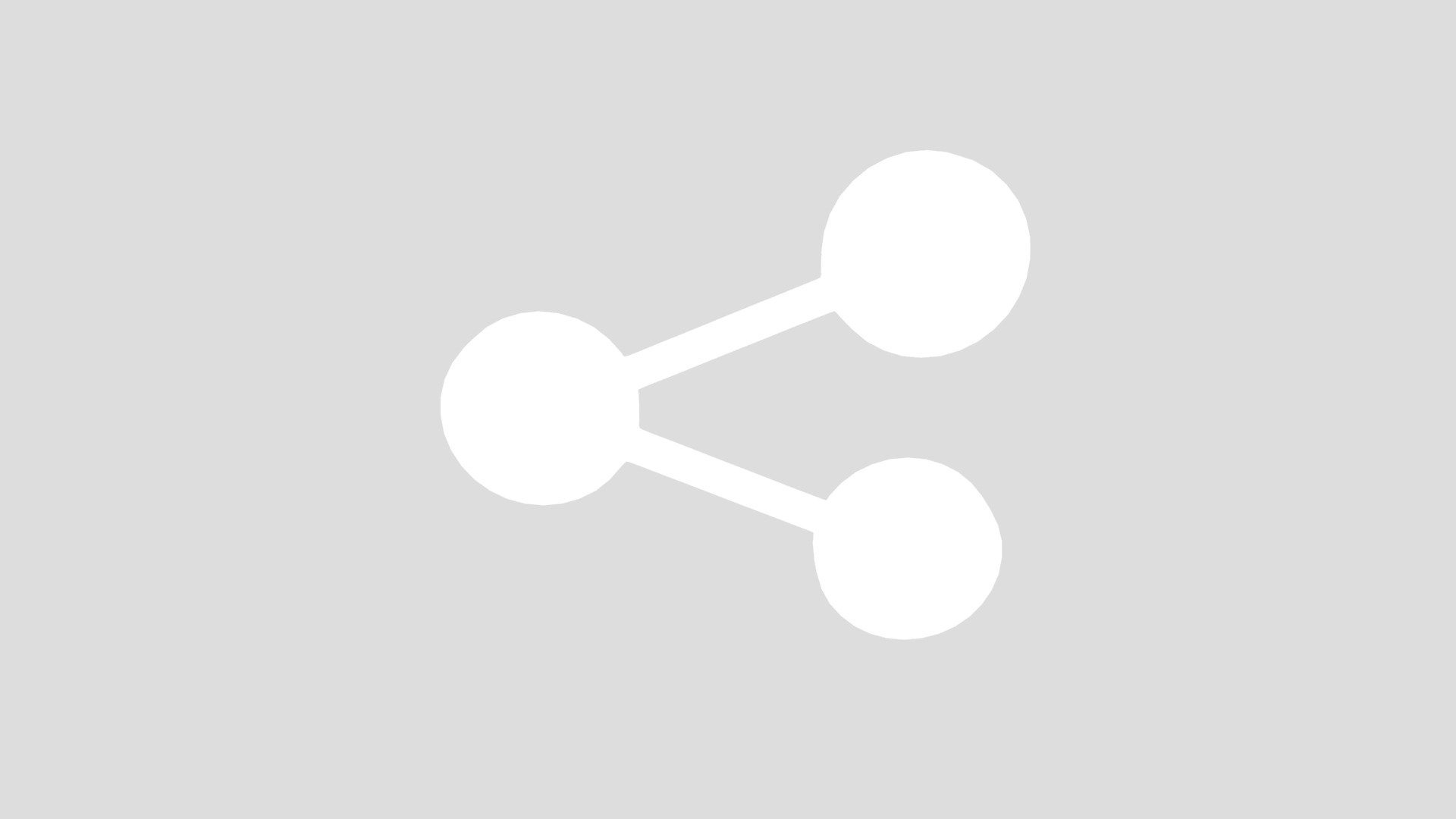 Black Share Icon - Download Free 3D model by kishor14 [5b02cc9] - Sketchfab