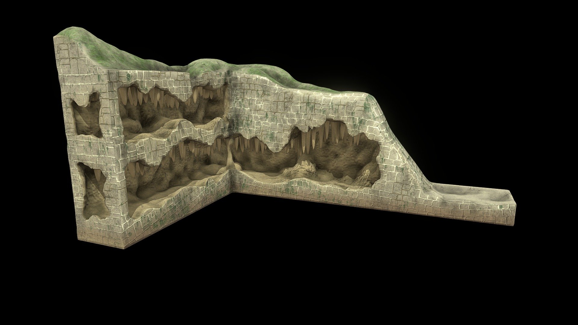 Caves - Download Free 3D model by arloopa [5b04c84] - Sketchfab