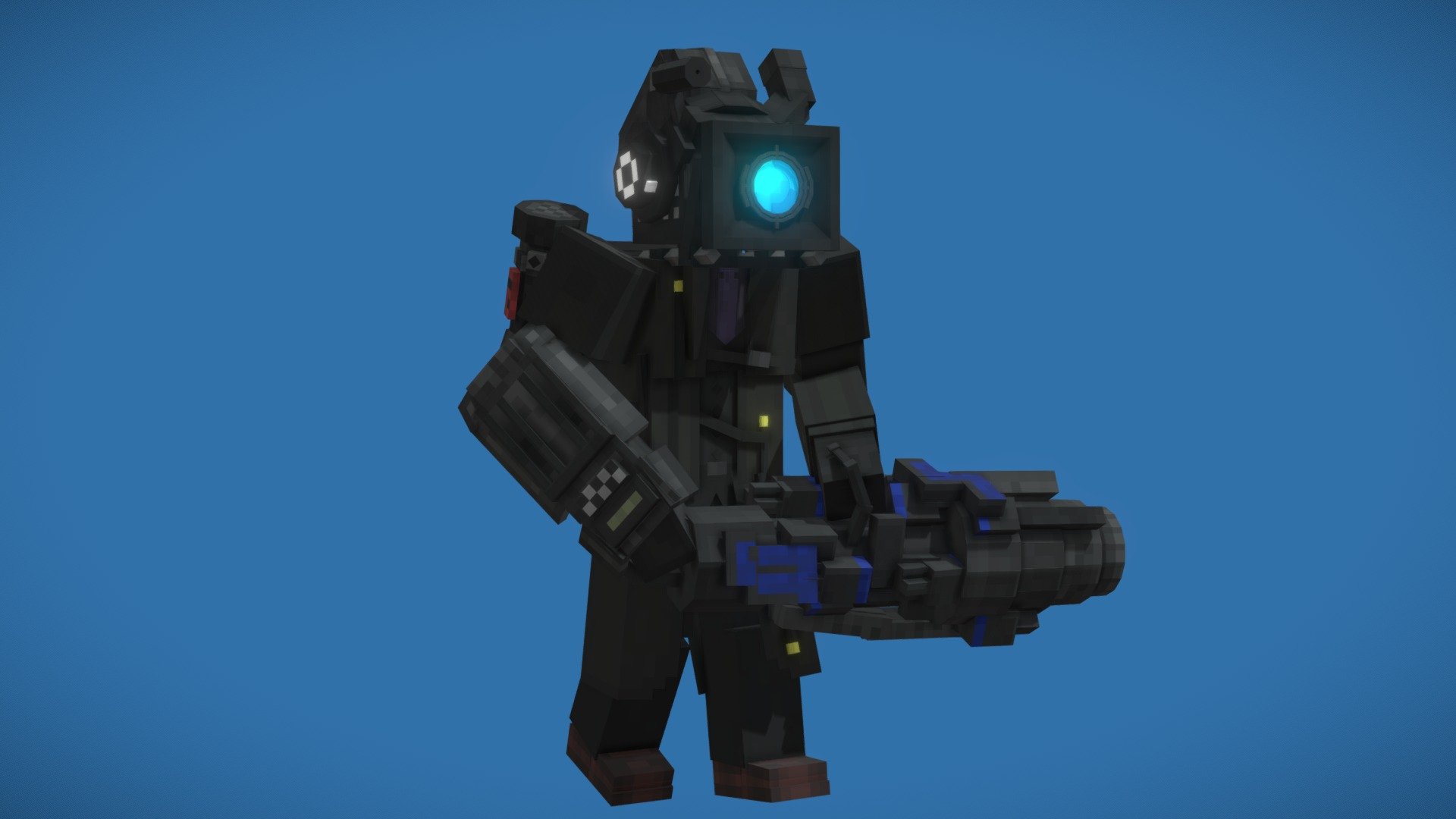 Heavy Large Cameraman - Download Free 3D model by Mr. Dreivar ...
