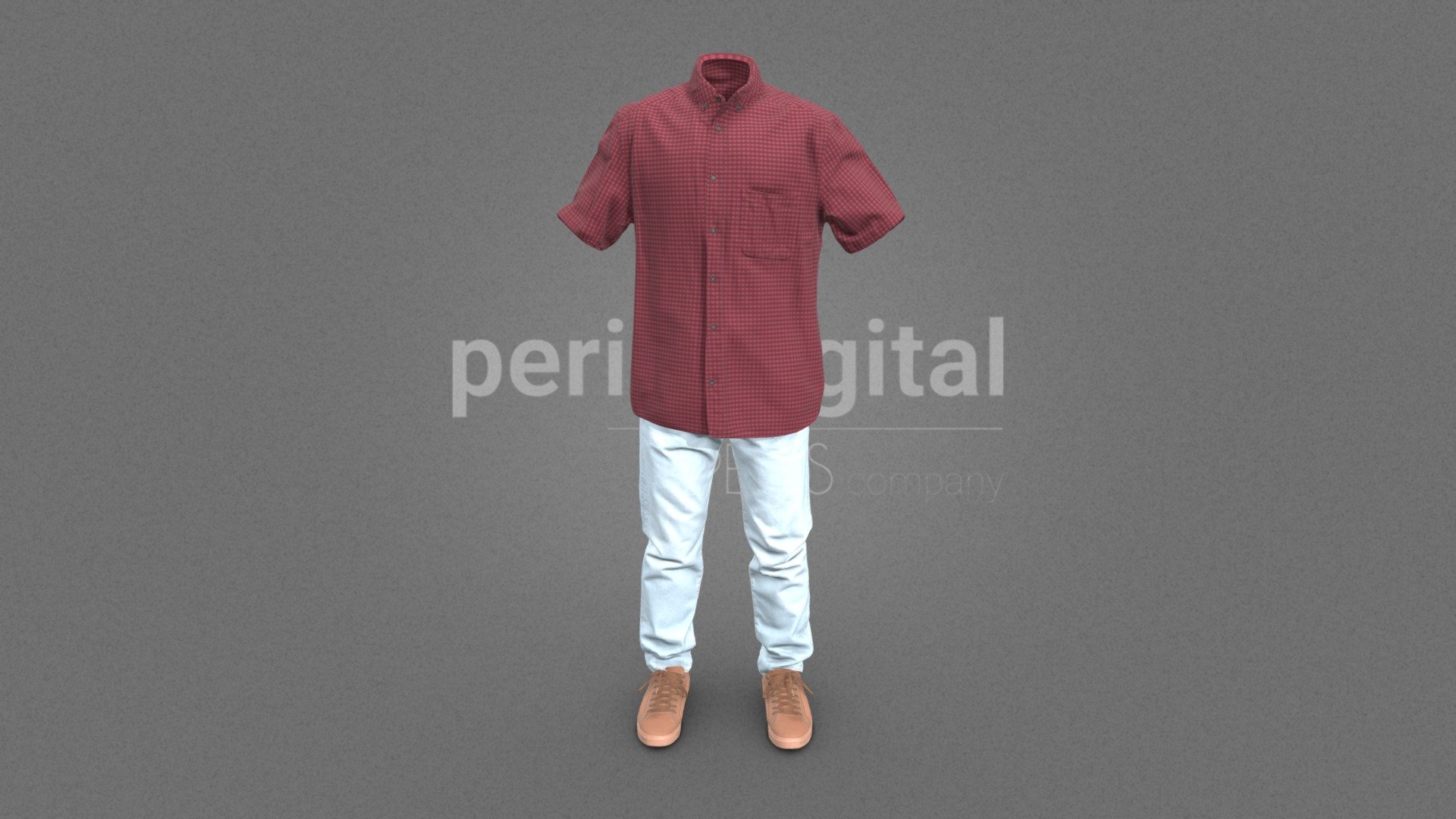 Daily Clothing Series - Red - Buy Royalty Free 3D model by Peris ...