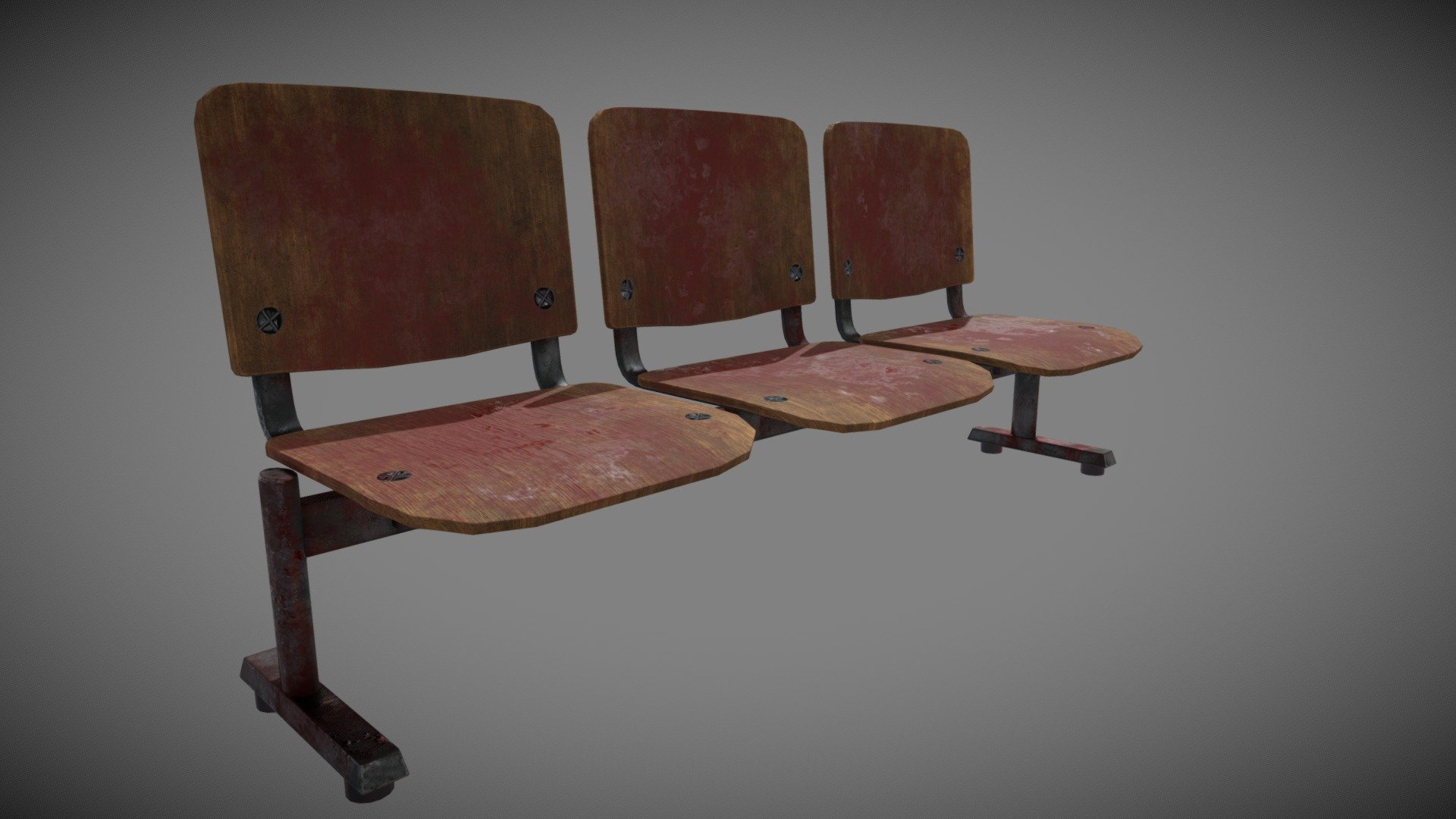 Bloody Waiting Chairs - 3D model by Dimitri (@Ultimabrines) [5b06b93 ...