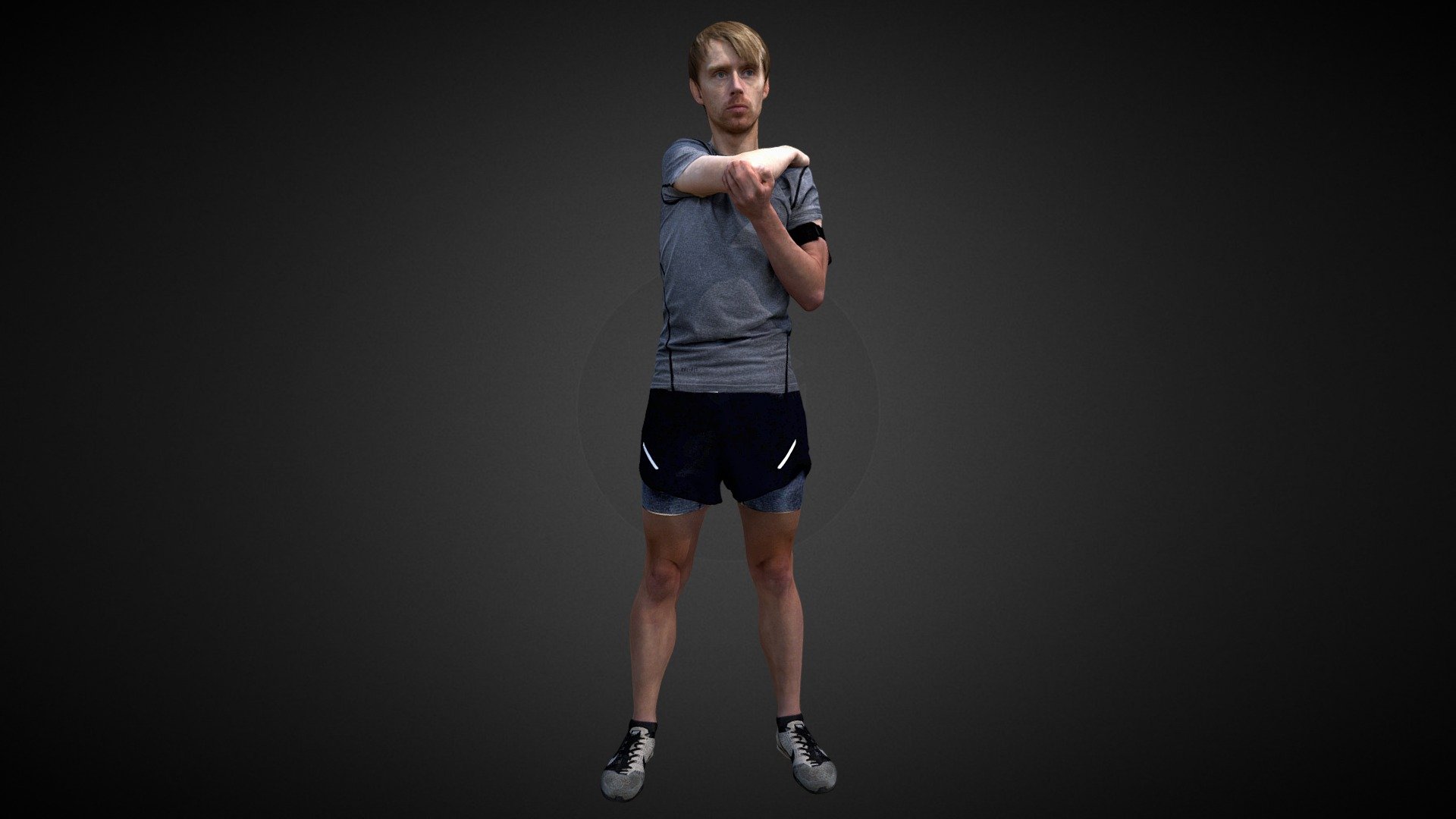 3D Scan Man Sport Runner 010 - Buy Royalty Free 3D model by ...