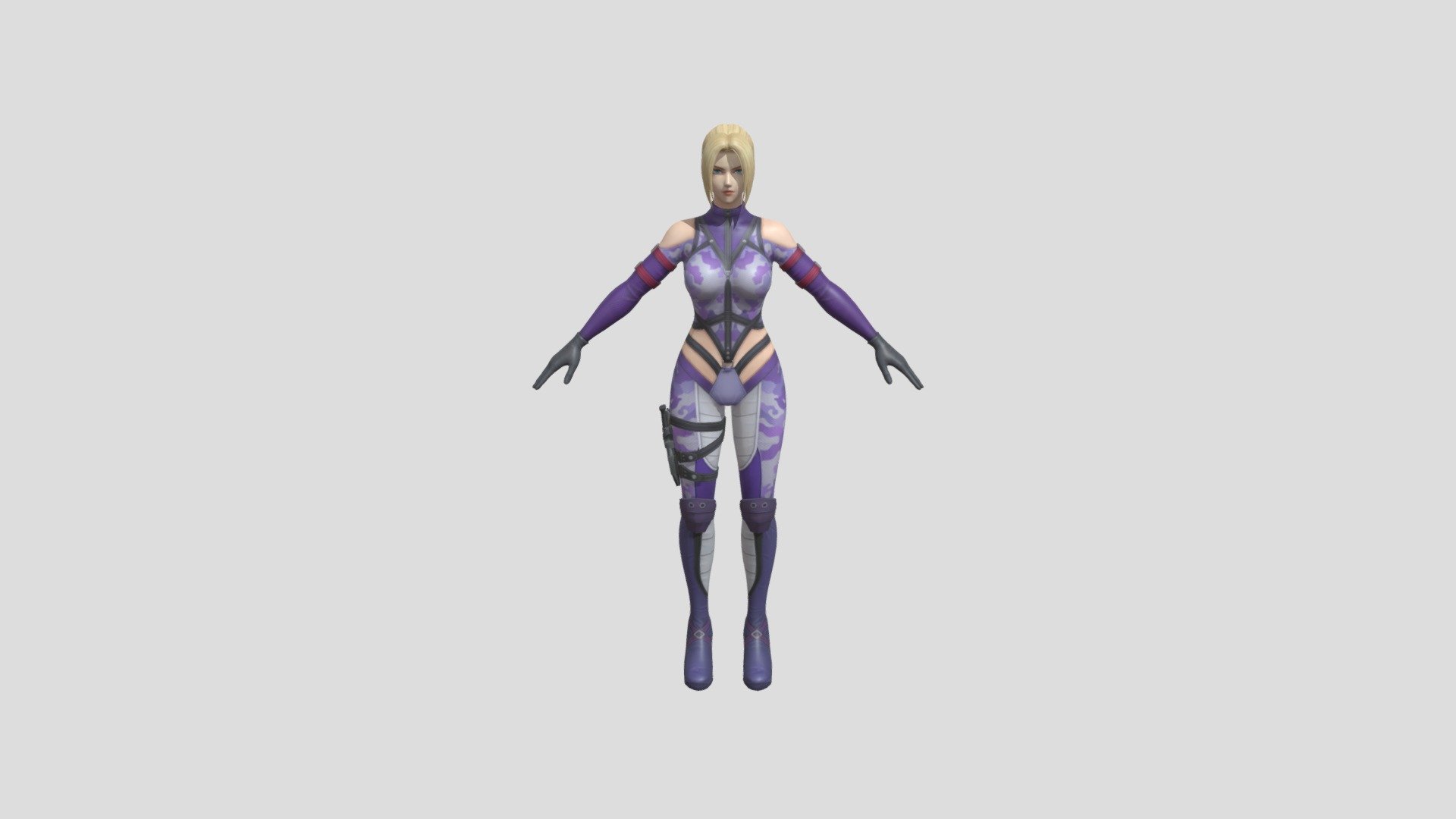 Nina Williams - KOF All Stars - Download Free 3D model by Chechorams16 ...