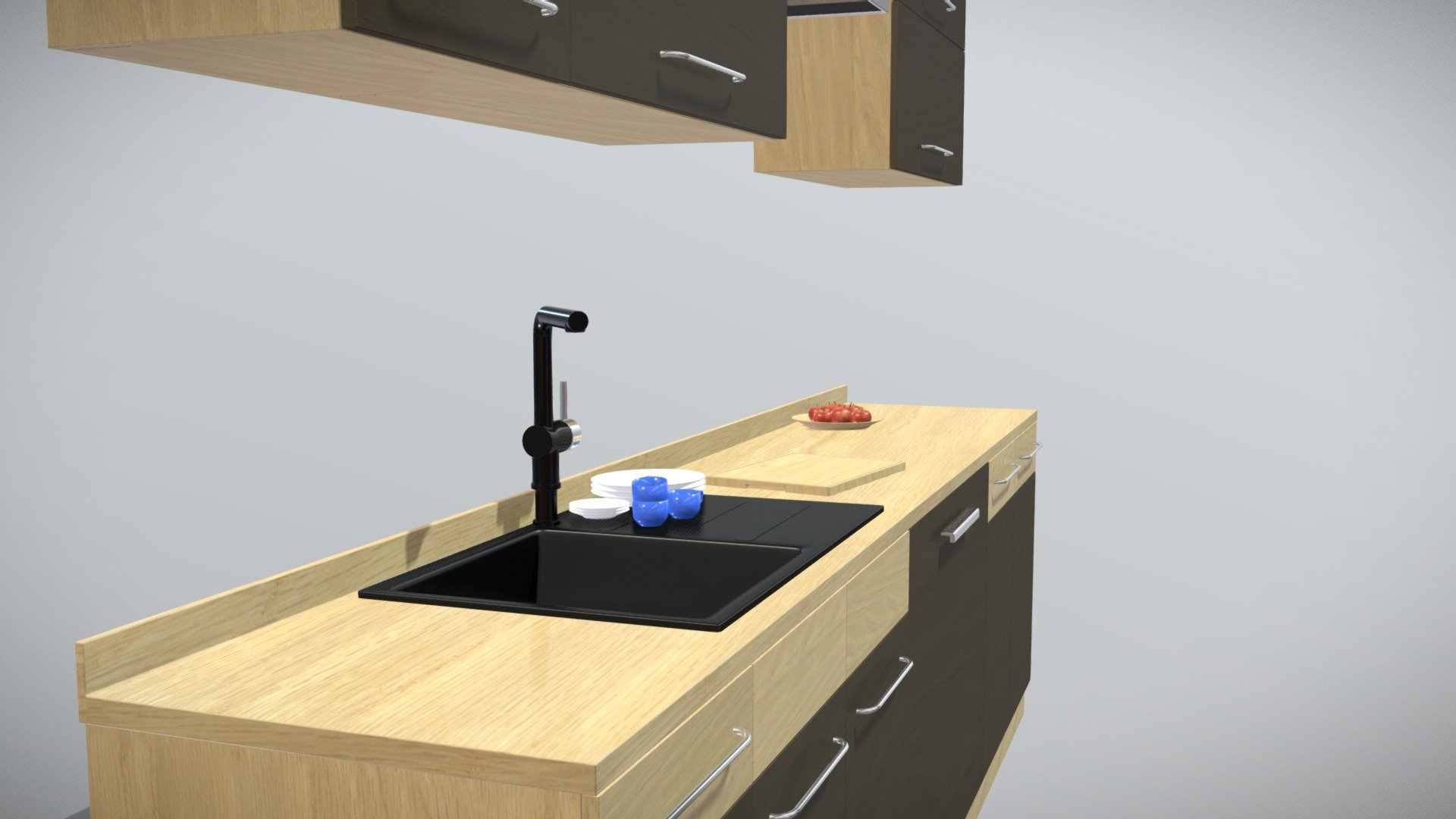 Kitchen set - Download Free 3D model by Blaž Mraz (@Mraz3D) [5b08596 ...