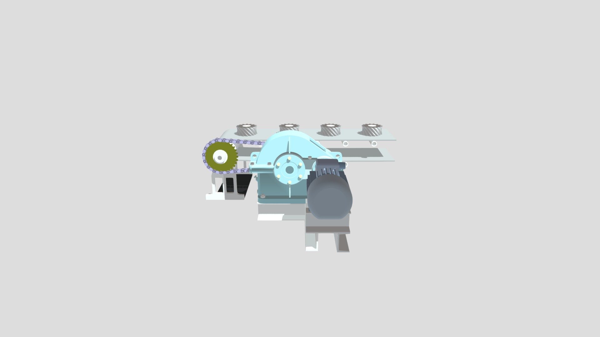Reducer Goriz_Chain Drive - 3D model by avoina-graphics [5b09aff ...