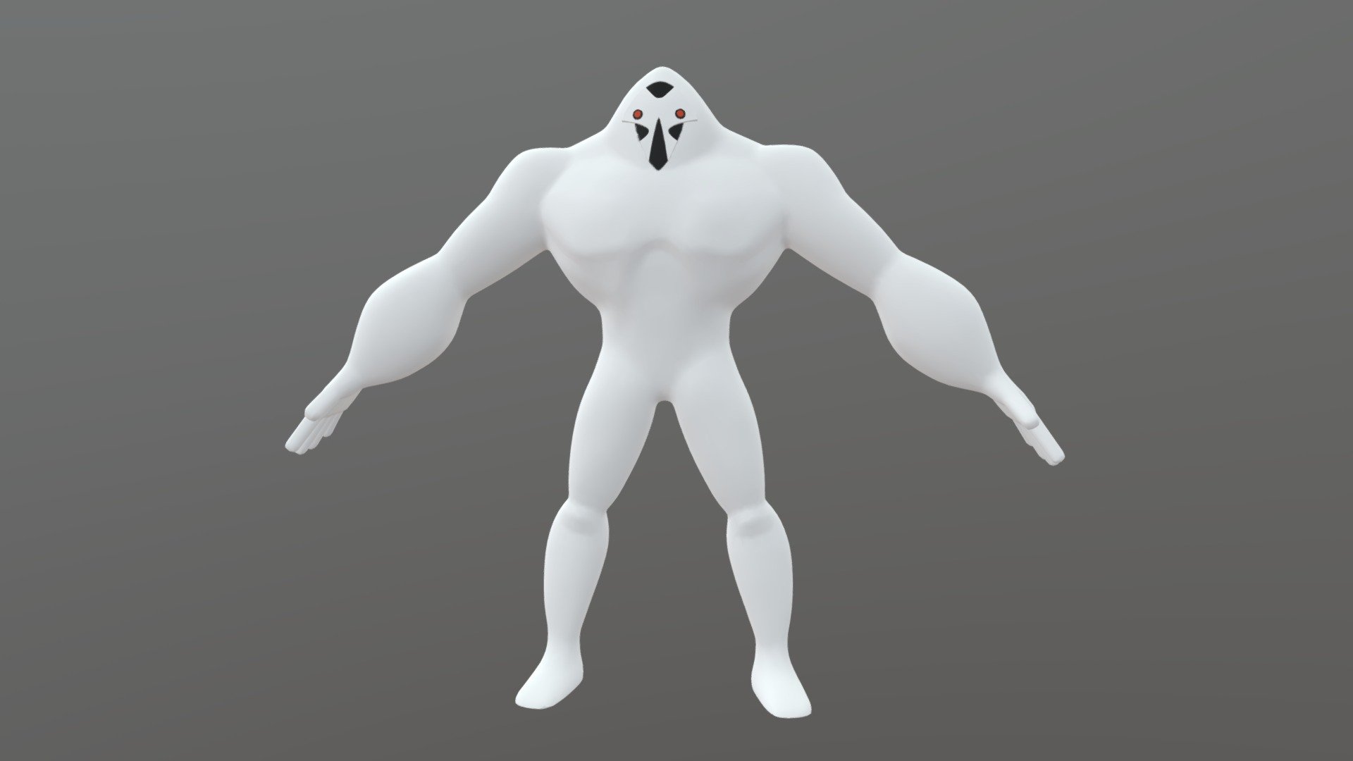 Teen Titans - White Monster - Download Free 3D model by TeaSpoon ...