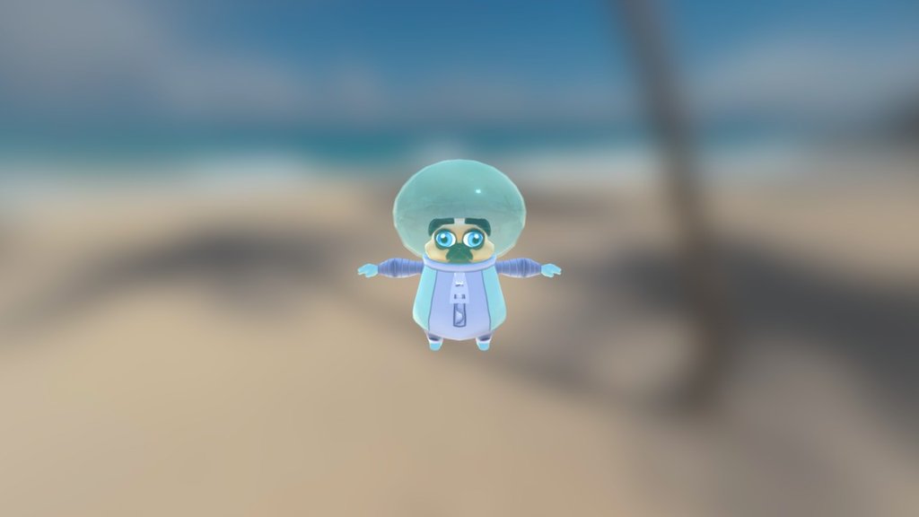 Space Pug WIP - 3D model by wilson87 [5b0e221] - Sketchfab