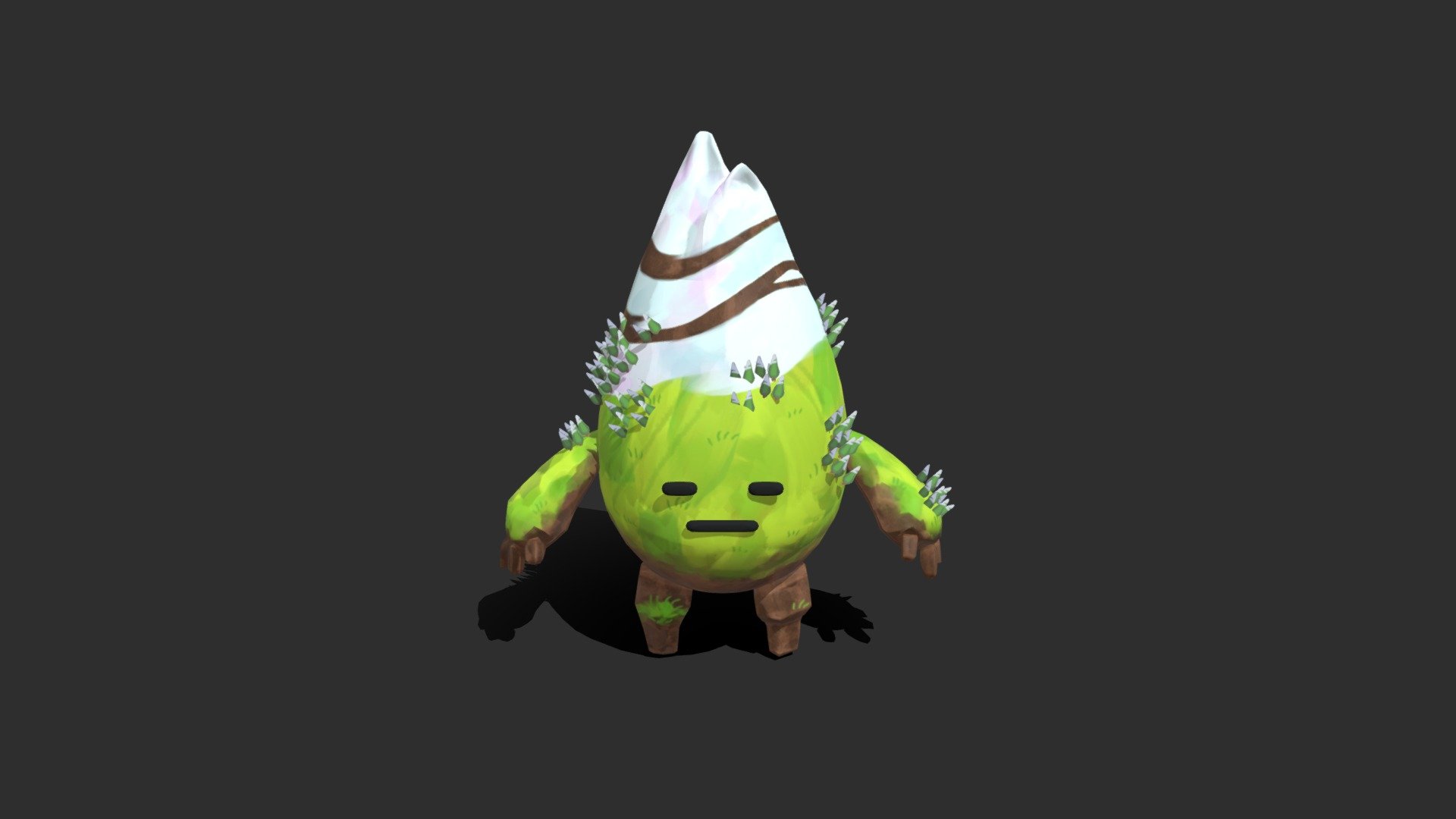 Mountain snowy form - 3D model by m.pierret [5b0e38c] - Sketchfab