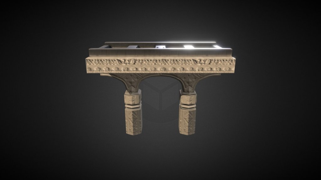 Railway bridge - 3D model by CHA (@cgim) [5b0f05c] - Sketchfab