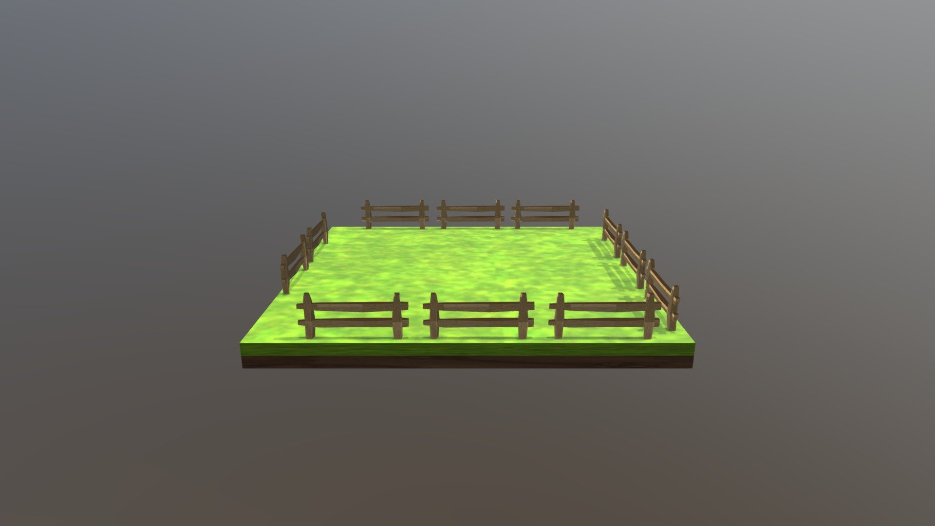 Fence - 3D model by gpann [5b0f76e] - Sketchfab