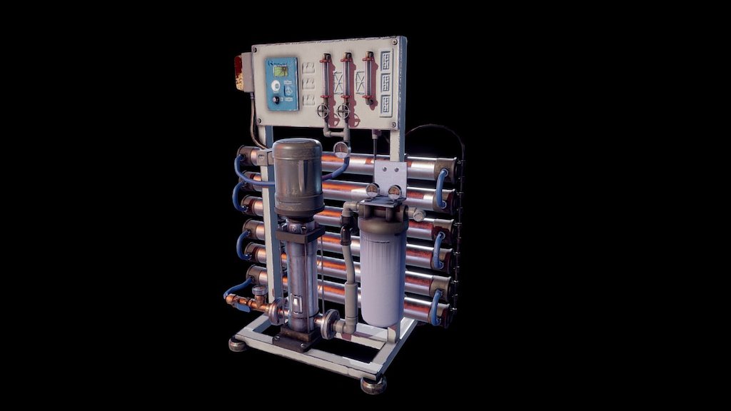 Water Filter - 3D model by John Keane (@johnkeane) [5b0f907] - Sketchfab