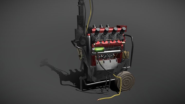 Generator 3D models - Sketchfab