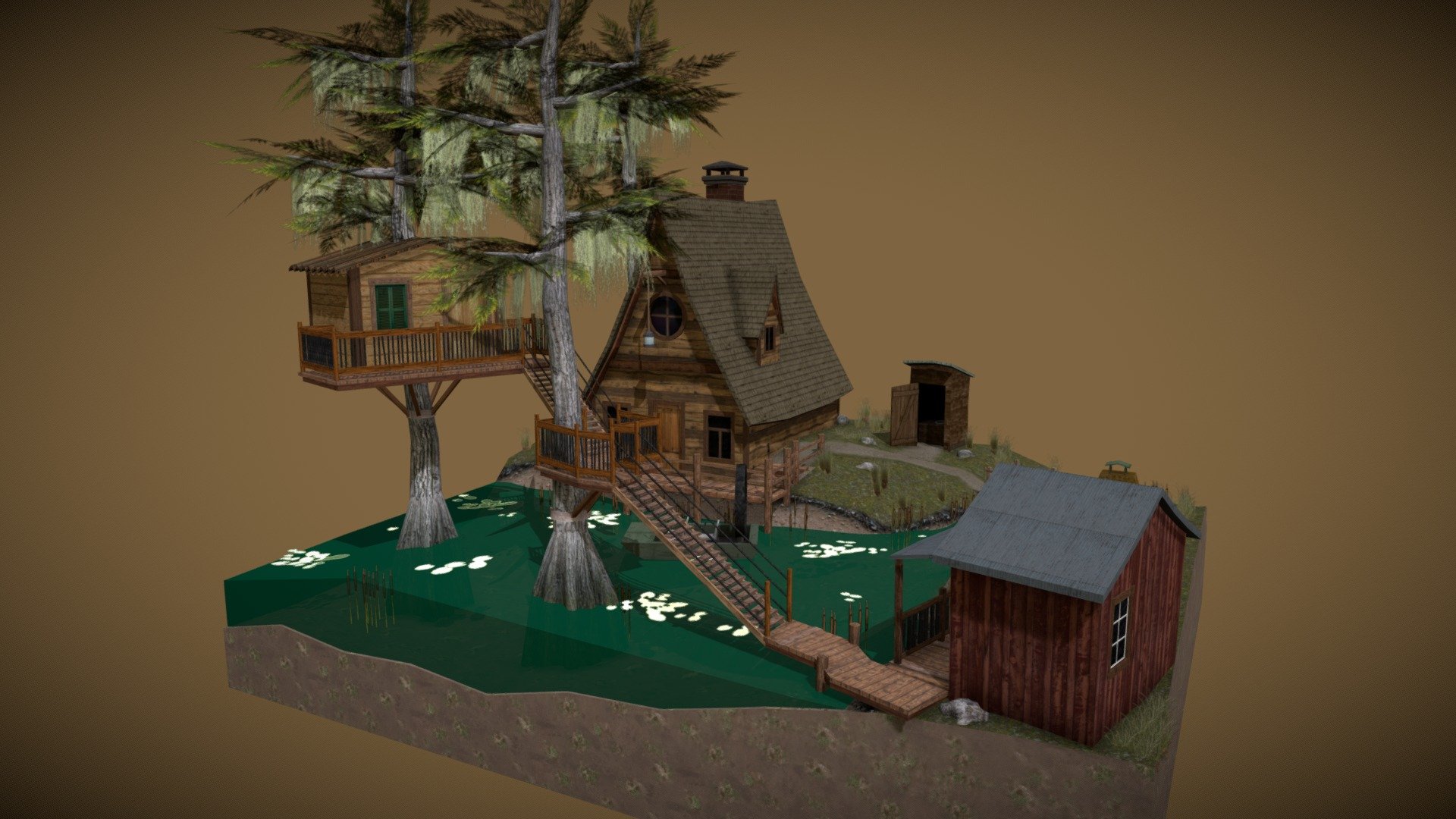 1GD13E - Diorama - 3D - 3D model by VandorpKe [5b0ff02] - Sketchfab