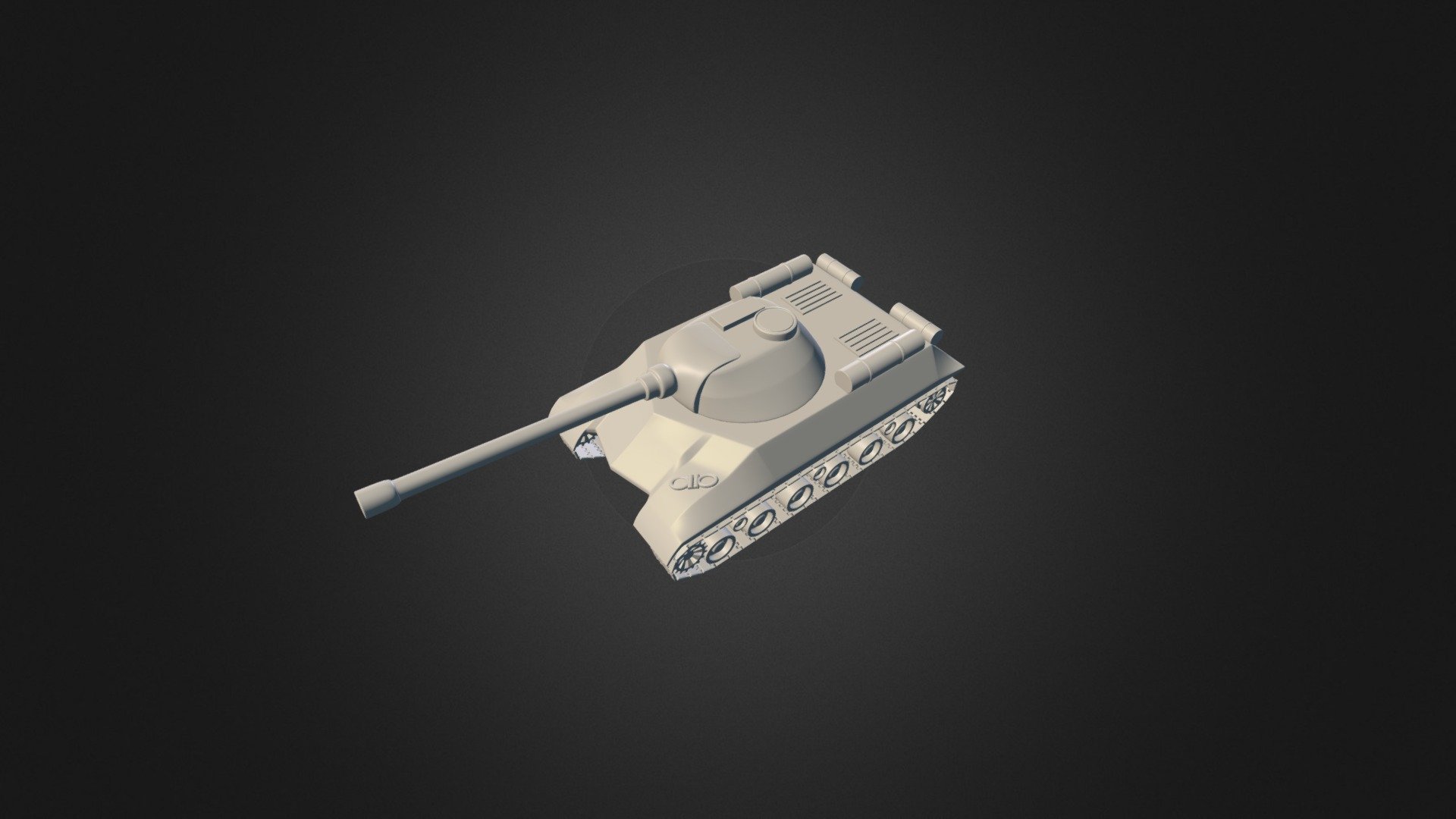 Tank IS-3 - 3D model by bartman [5b1068f] - Sketchfab