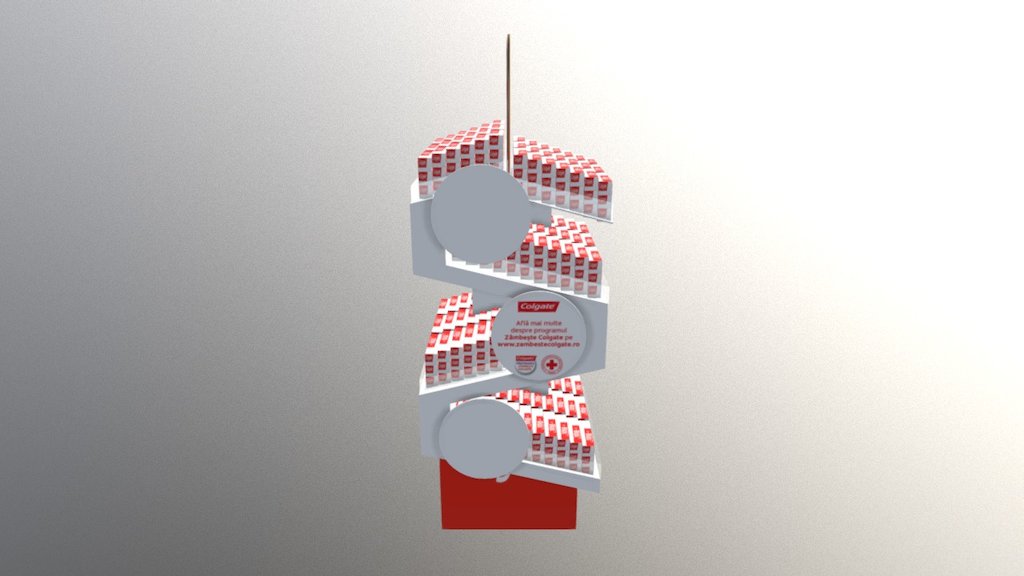 Display Colgate Test 2 - 3D model by bbcversus [5b12dd3] - Sketchfab