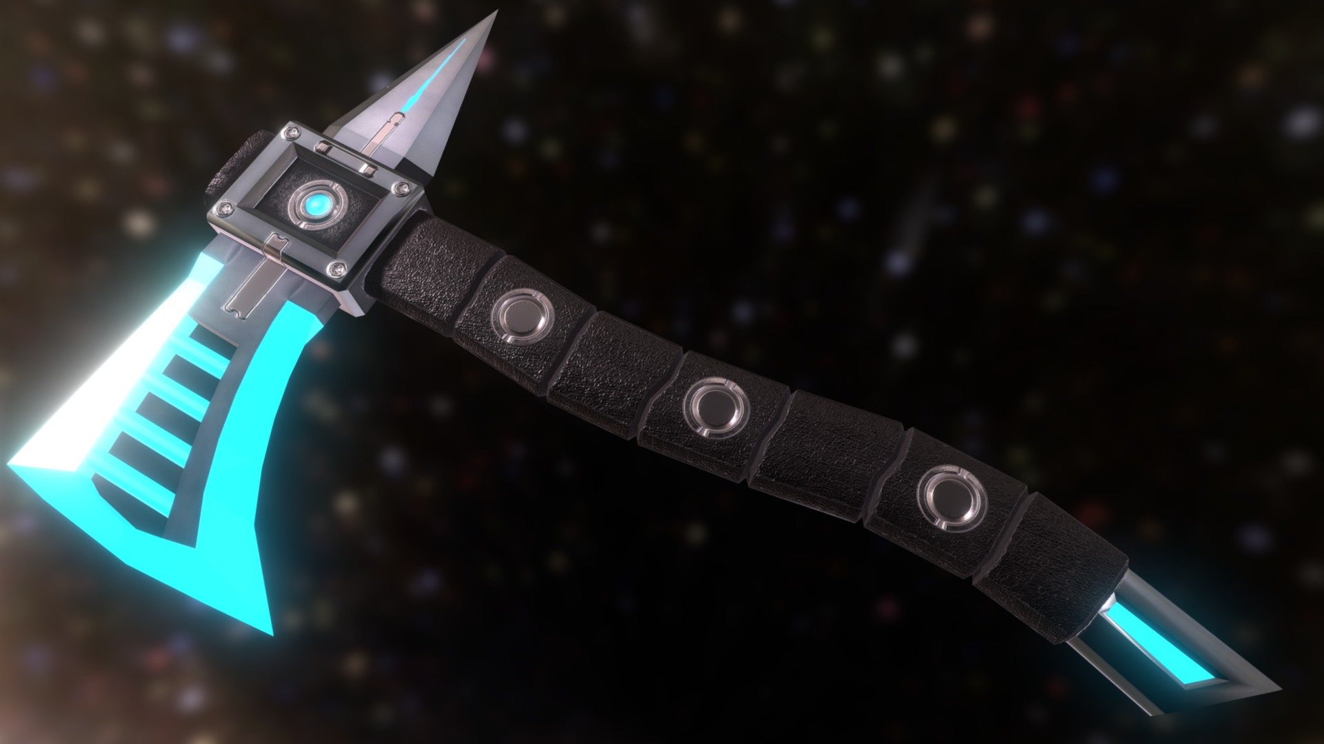 Scifi Axe - Download Free 3D model by ZedFox [5b1314a] - Sketchfab