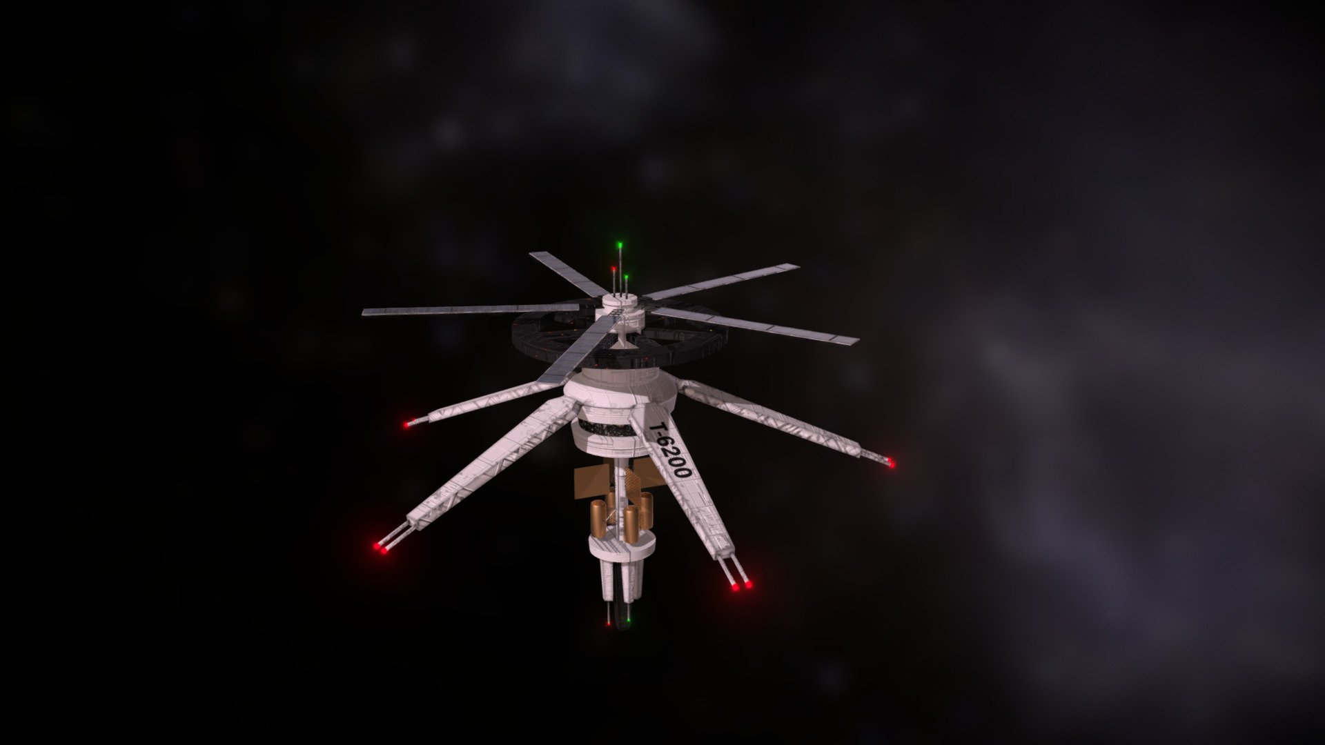 Low Poly space station. - Download Free 3D model by MisterH ...