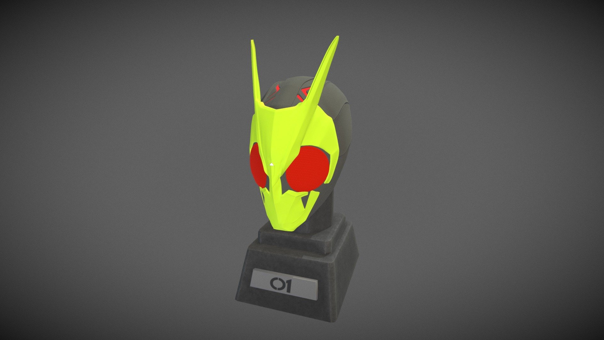 Kamen Rider Zero One Helmet - 3D model by Adriano.Azevedo [5b167cf ...