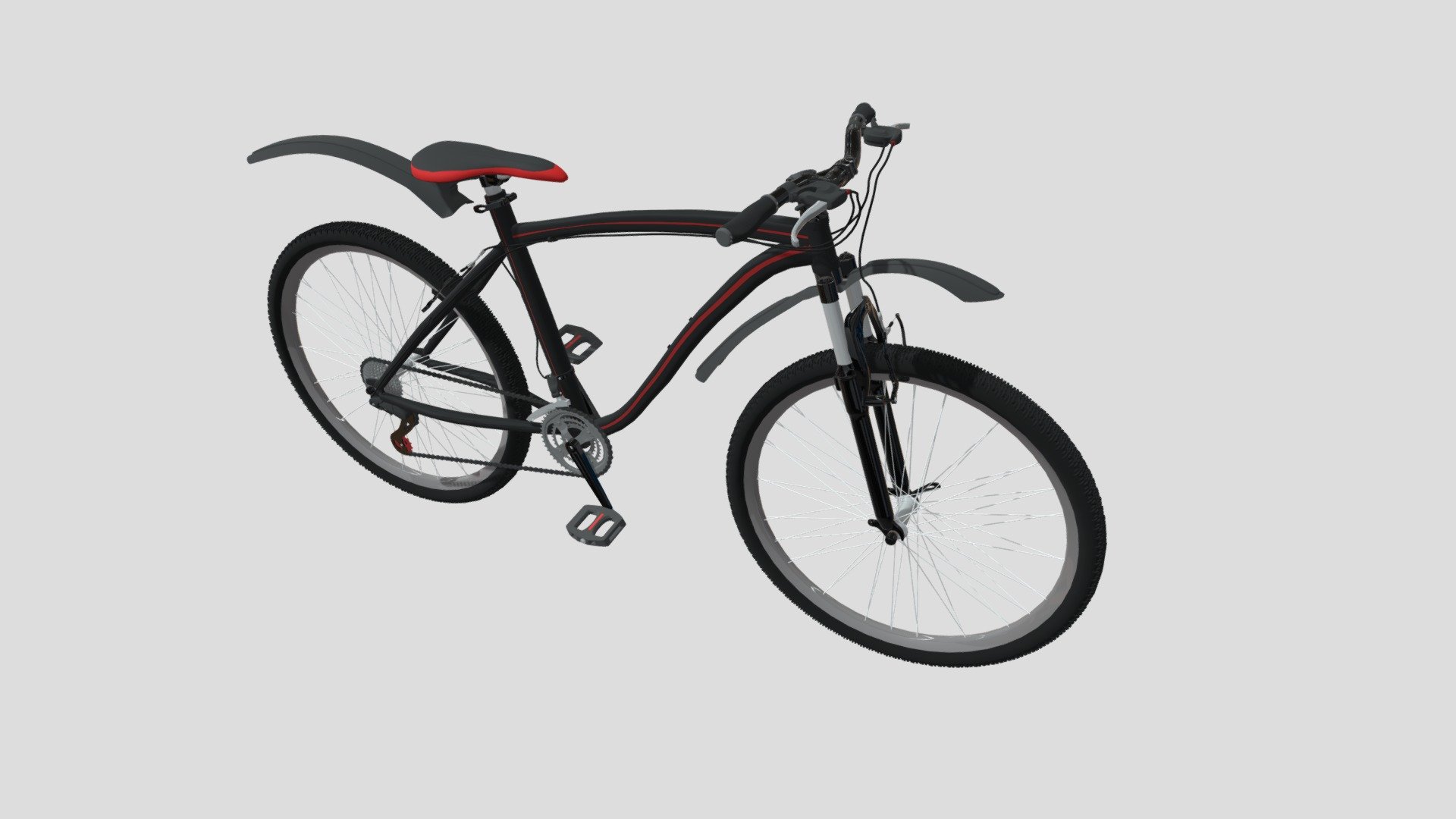 Bicycle - 3D model by AndrewEpsh [5b17225] - Sketchfab