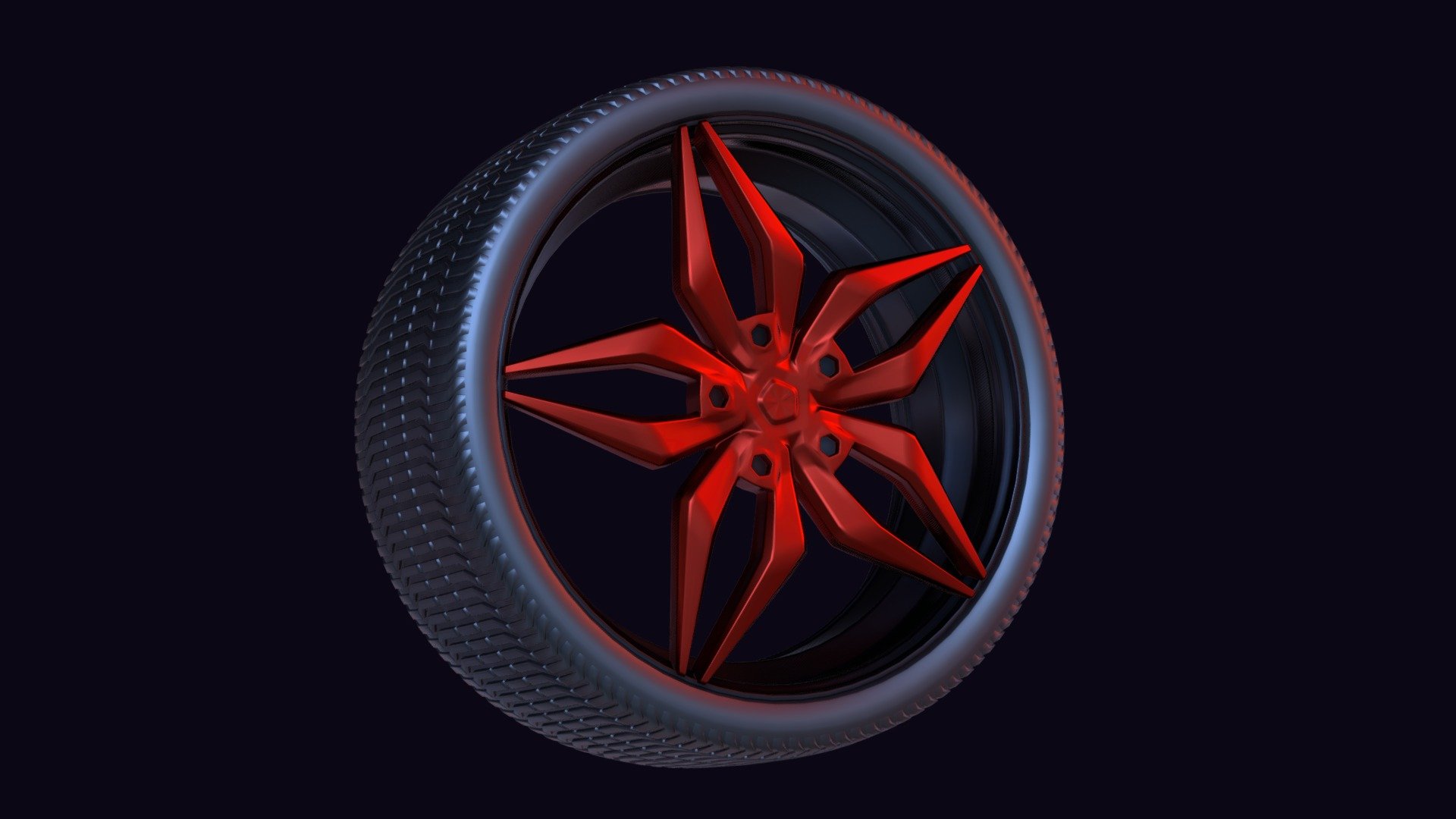 Car Wheel - Download Free 3D model by billygood [5b18281] - Sketchfab