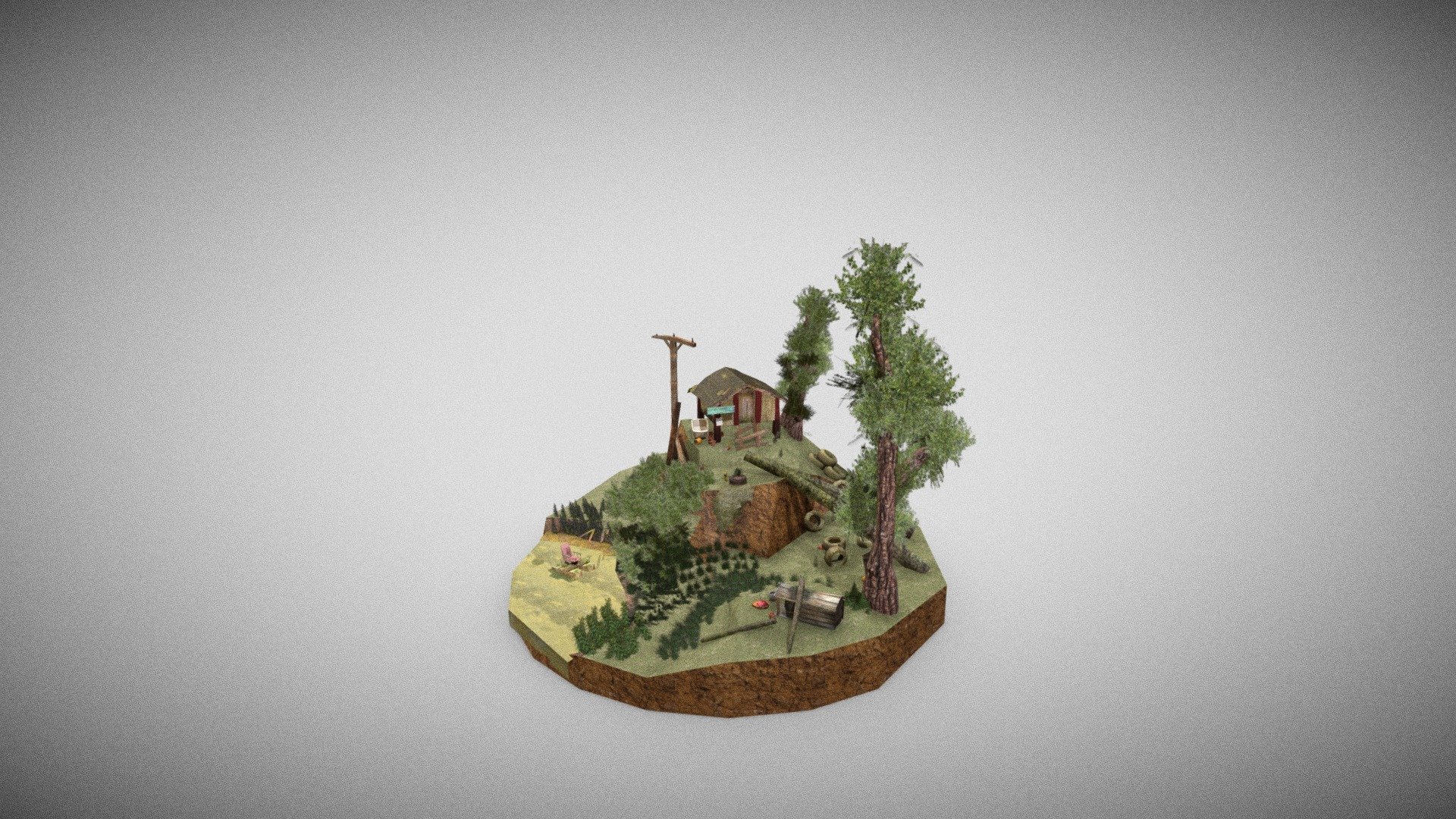 DAE Diorama - 3D model by thompikoe [5b185b9] - Sketchfab