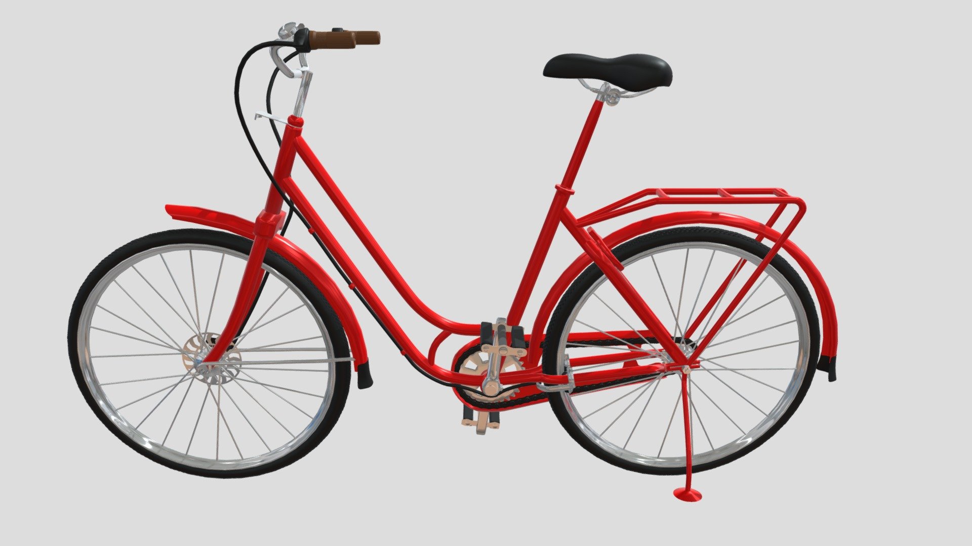 Bicycle - Download Free 3D model by Md.Faruk [5b18b87] - Sketchfab